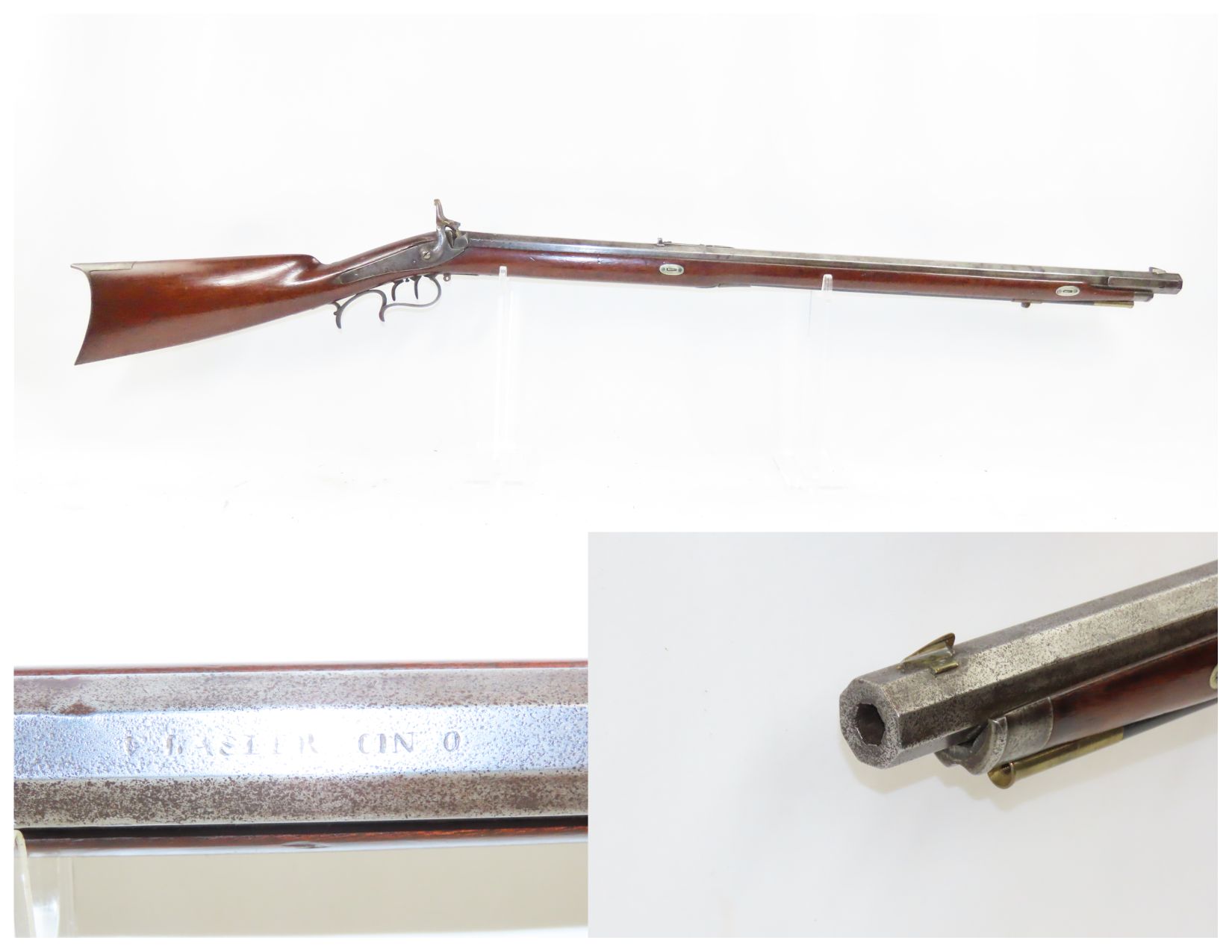 Civil War Turner Type Basler Ohio Back Action Lock Rifle 5.24.22 C ...