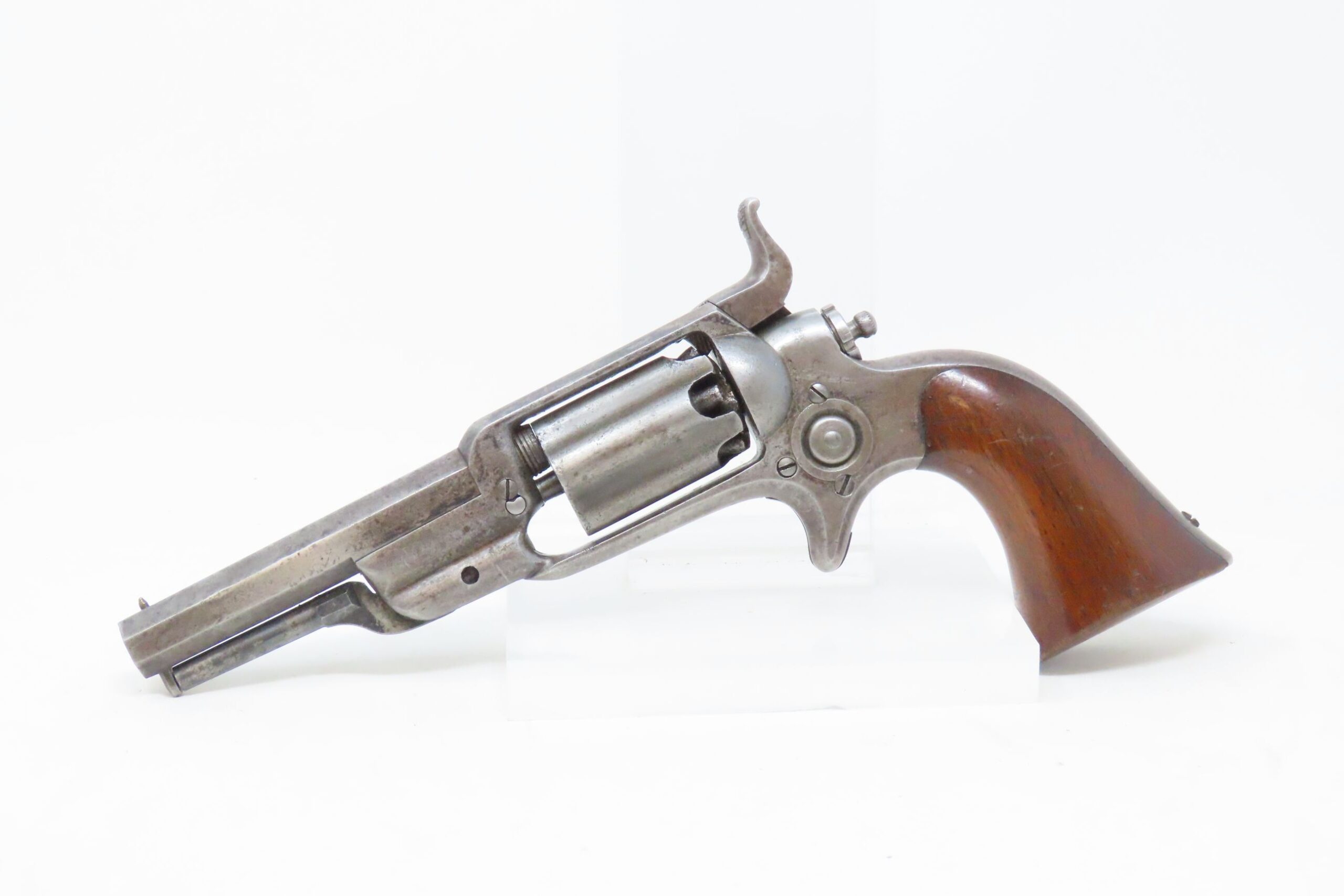 Colt Model 1855 Side Hammer Root Pocket Revolver 6.02.22 C&RAntique014 ...