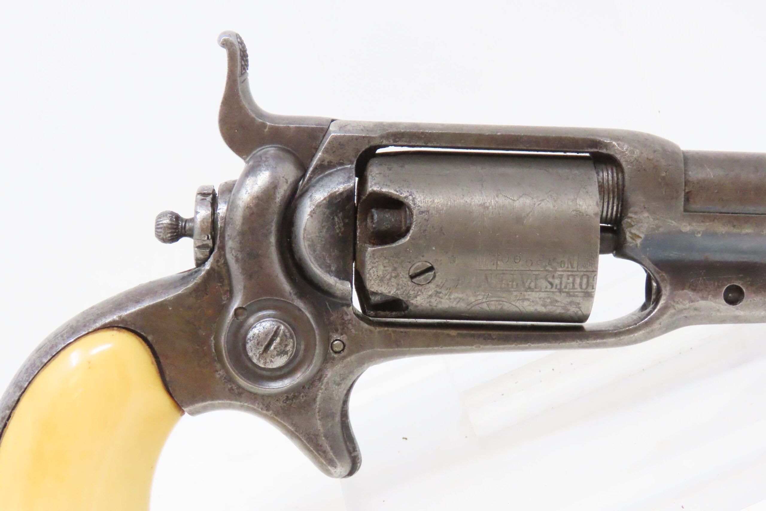 Colt Model 1855 Sidehammer Revolver 4.13.22 C&RAntique004 | Ancestry Guns