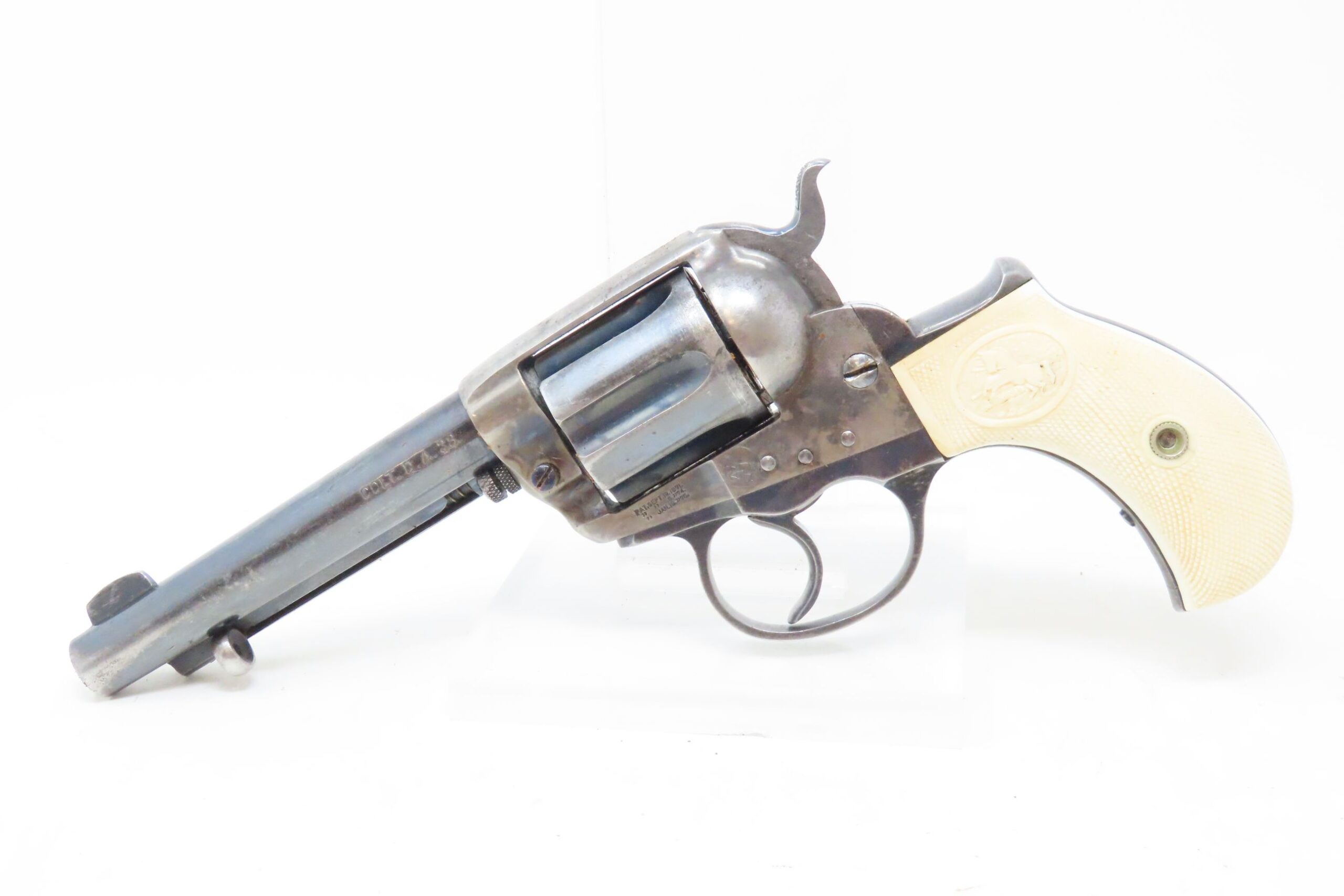 Colt Model 1877 Lightning Double Action Revolver with Holster 6.03.22 C ...