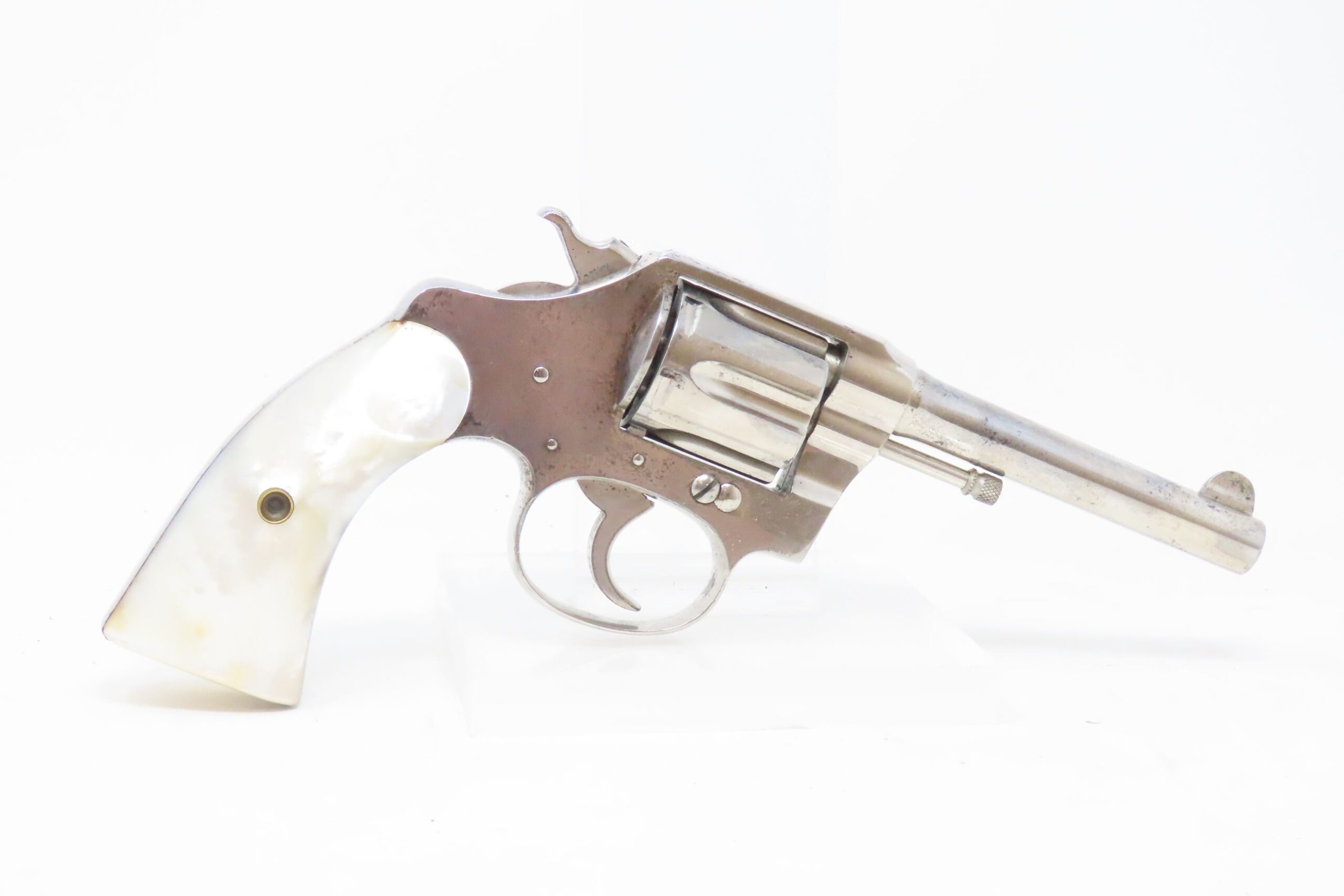 Colt Police Positive Revolver with Pearl Grips 5.13.22 C&RAntique015 ...