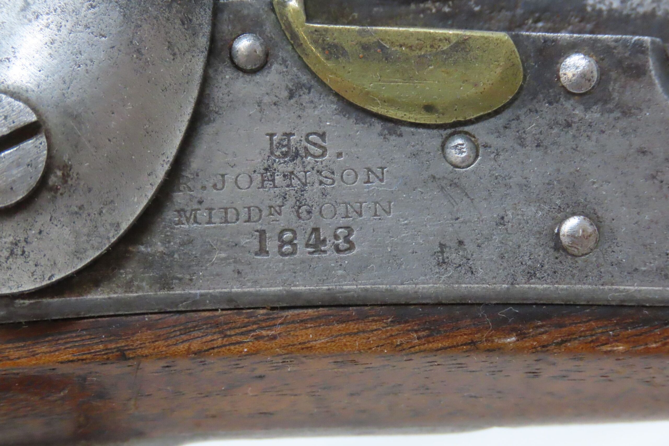 Converted U.S. Robert Johnson Model 1836 Pistol 4.13.22 C&RAntique006 ...