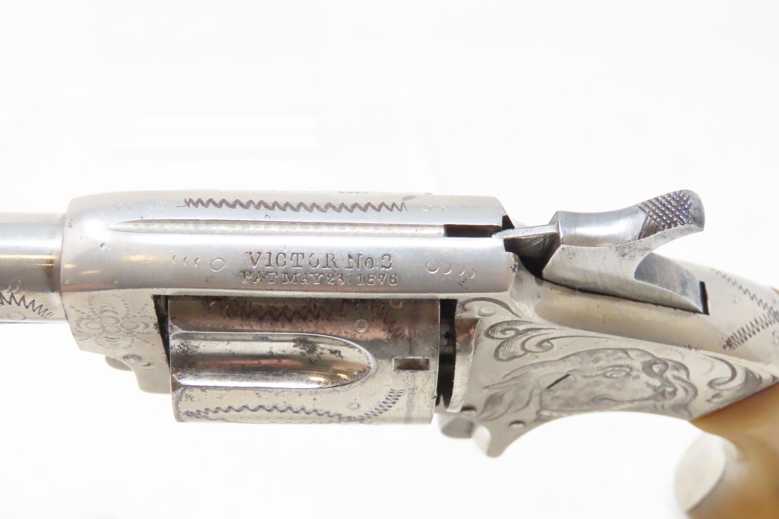Egraaevd Victor No. 2 Spur Trigger Revolver 5.10.22 C&RAntique008 ...