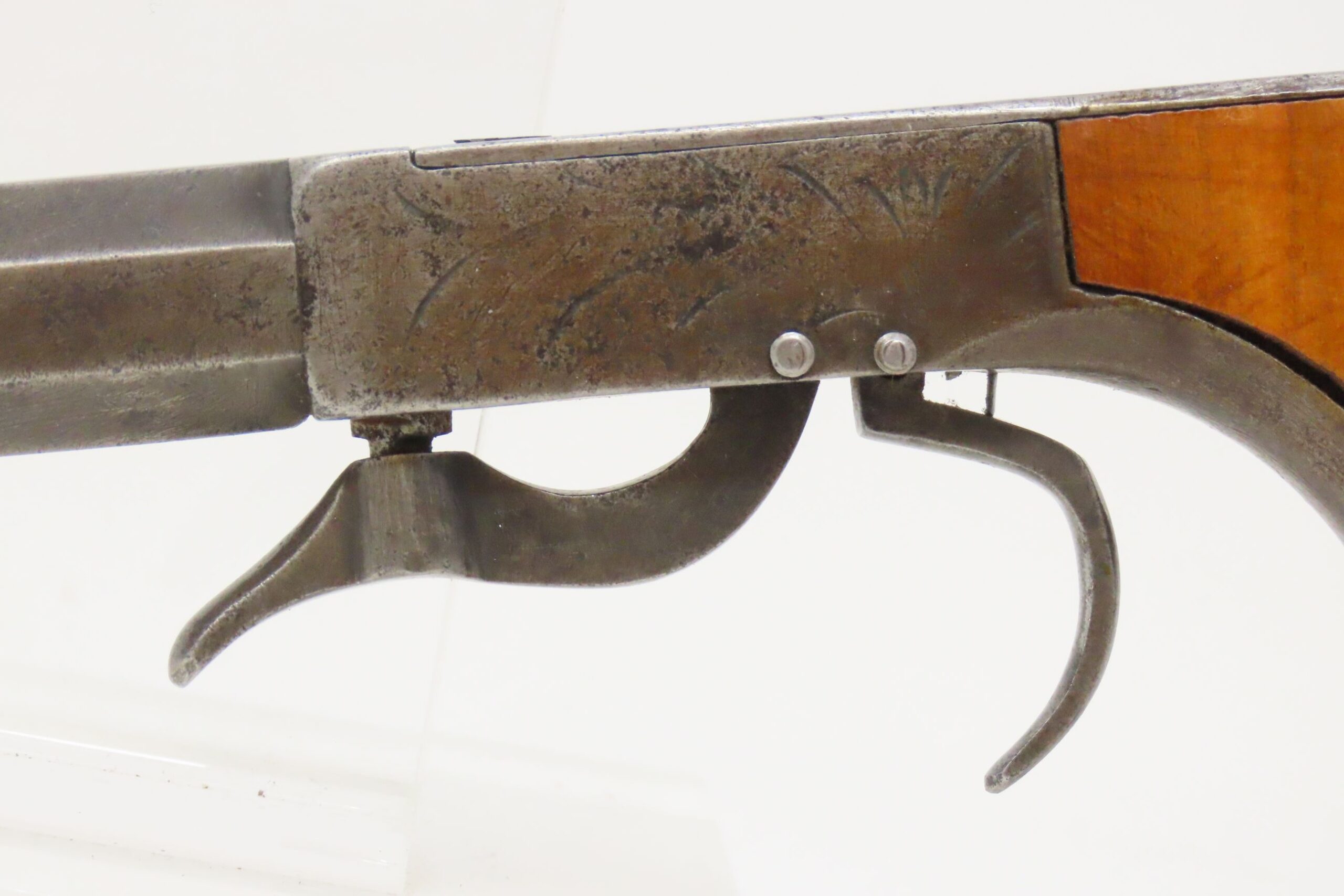 Engraved Ethan Allen First mOdel Pocket Rifle Underhammer 6.02.22 C ...