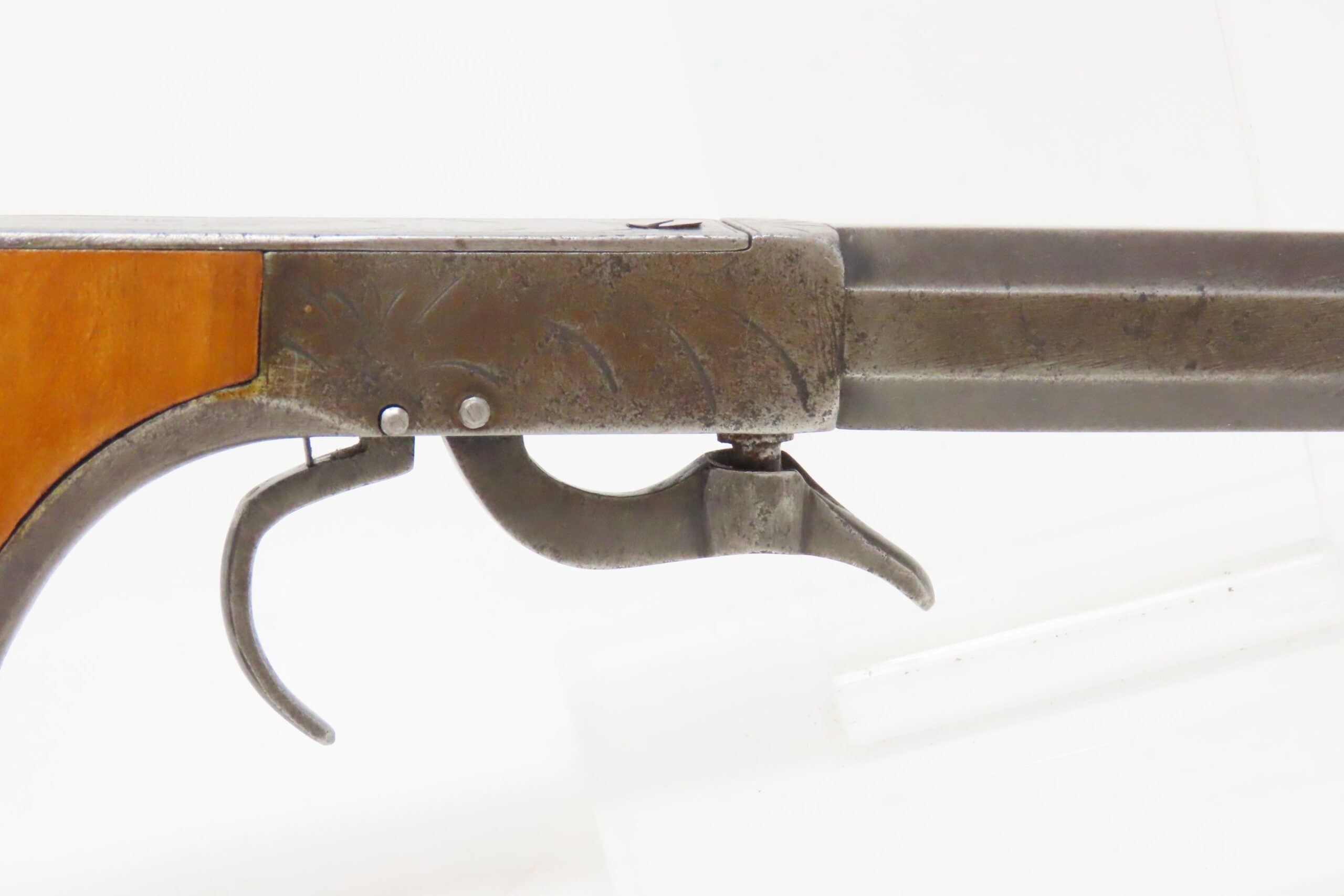 Engraved Ethan Allen First mOdel Pocket Rifle Underhammer 6.02.22 C ...
