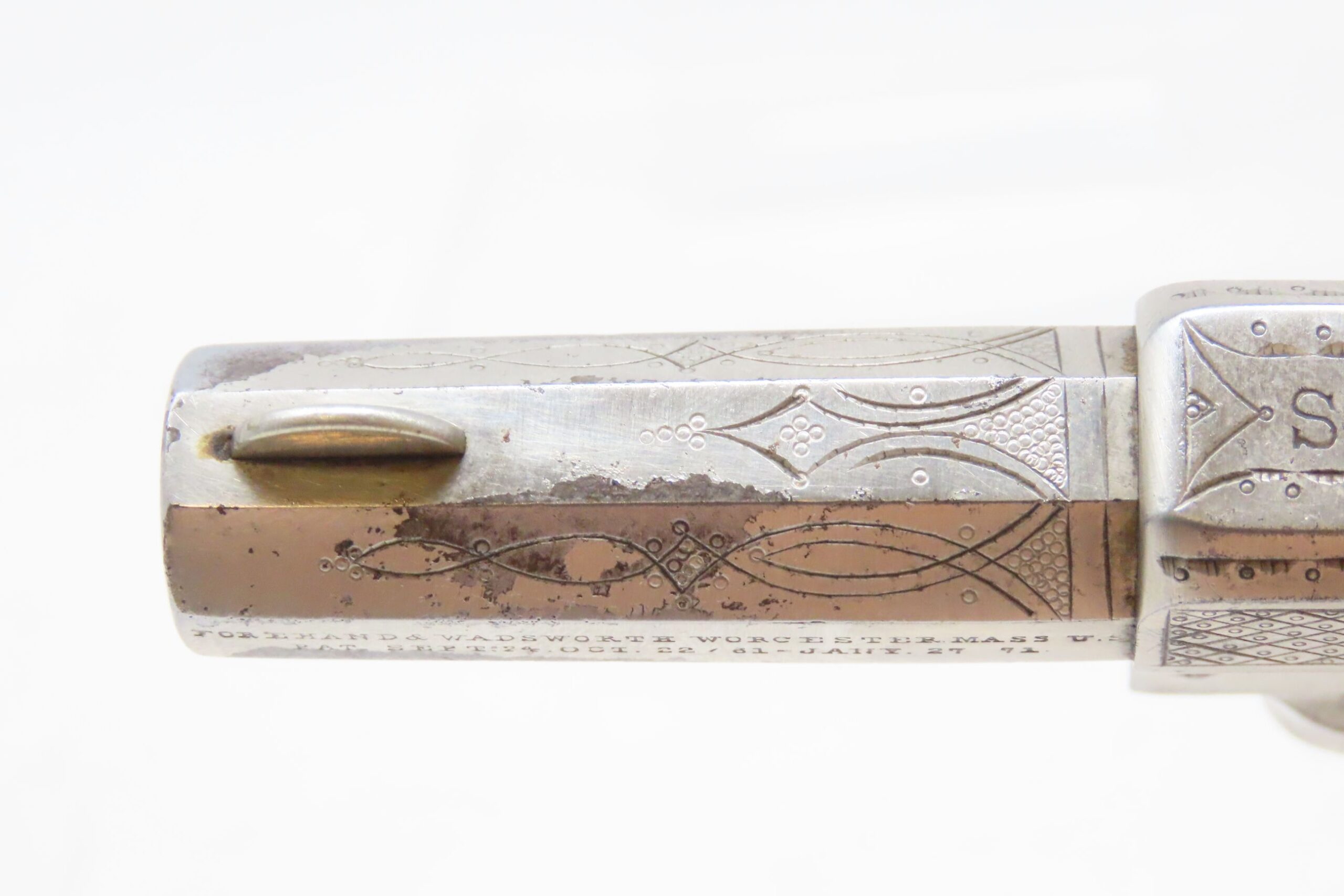 Forehand & Wadsworth Swamp Angel Revolver 5.10.22 C&RAntique008 ...