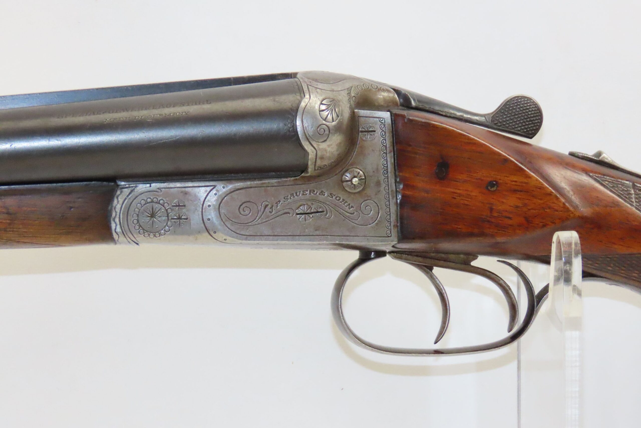 J.P. Sauer & Sohn Boxlock Shotgun 4.21.22 C&RAntique004 | Ancestry Guns