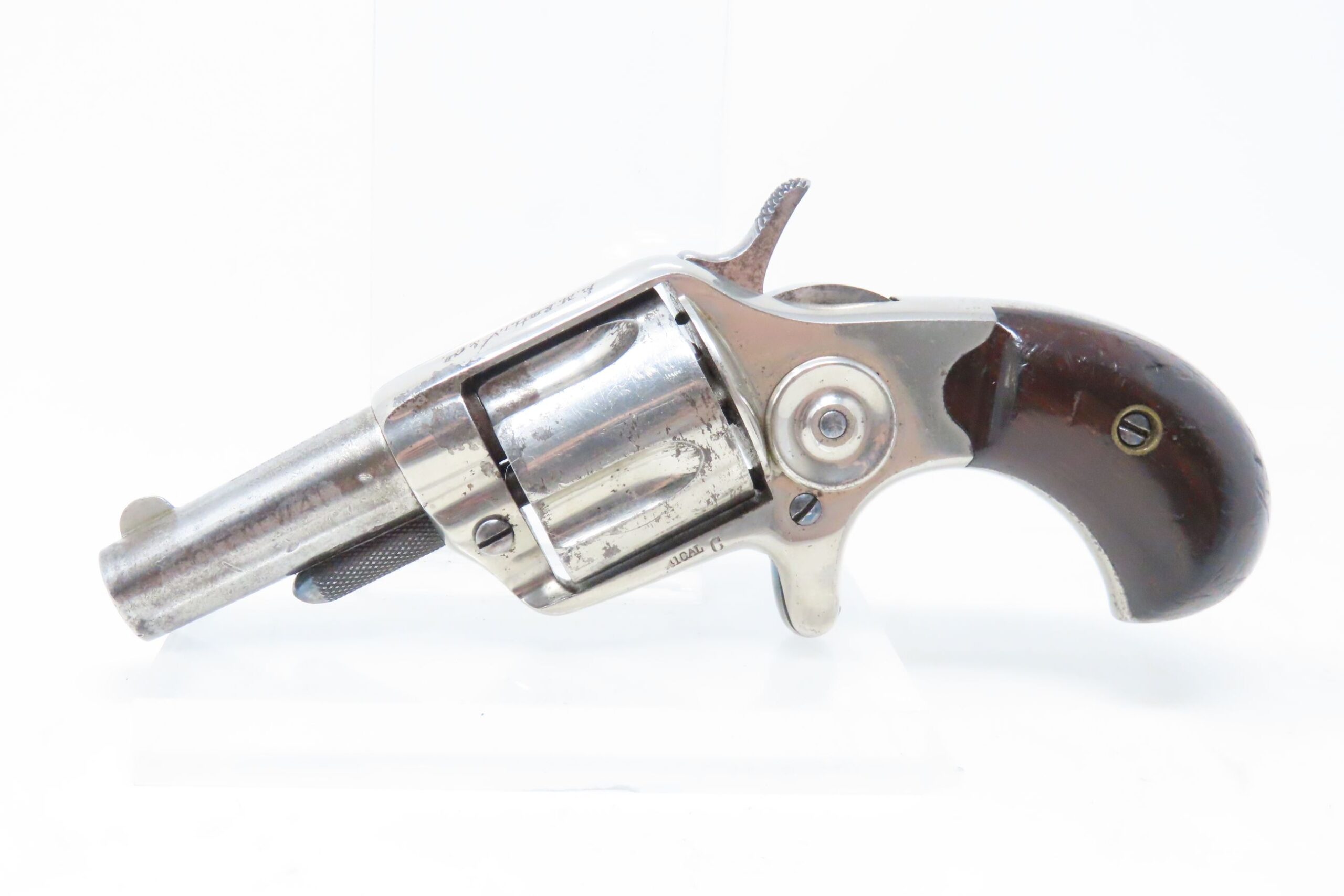 London Retaier Marked Colt New Line .41 Revolver 4.27.22 C&RAntique002 ...