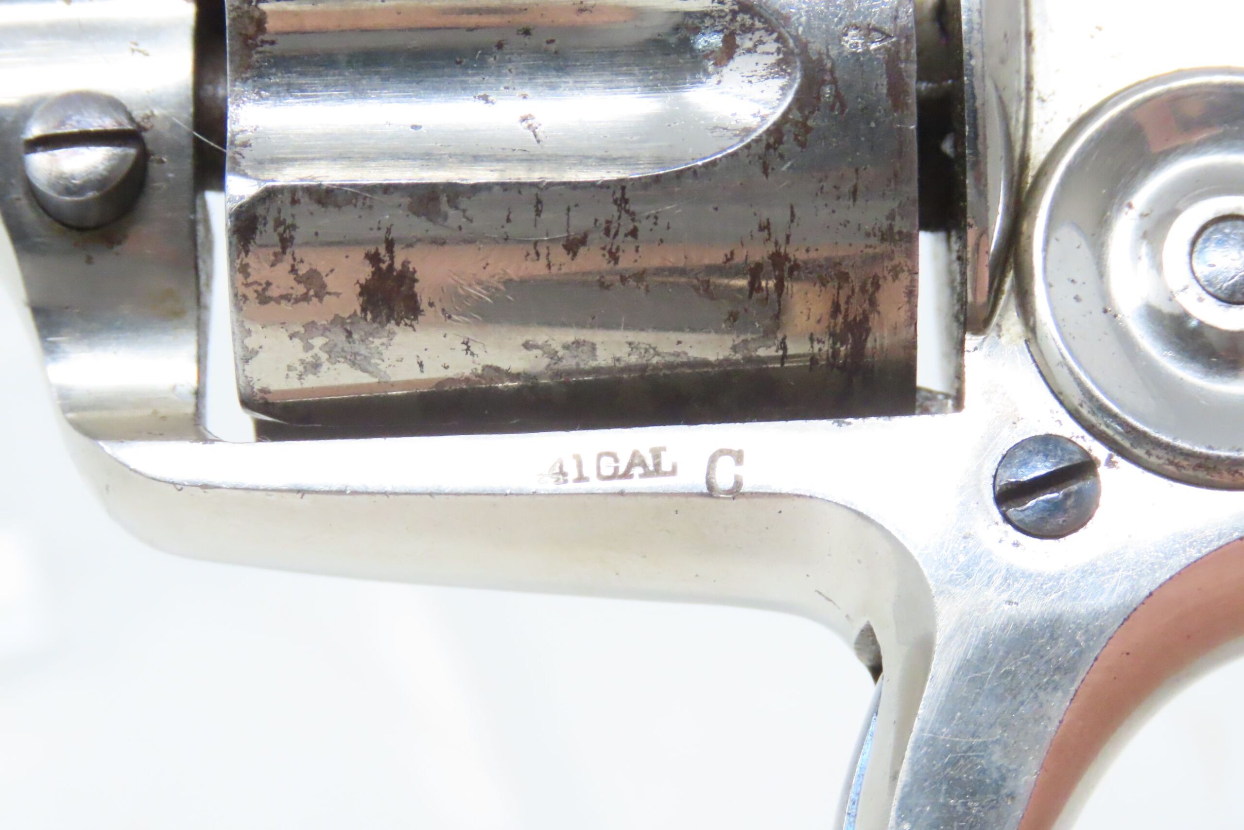 London Retaier Marked Colt New Line .41 Revolver 4.27.22 C&RAntique006 ...