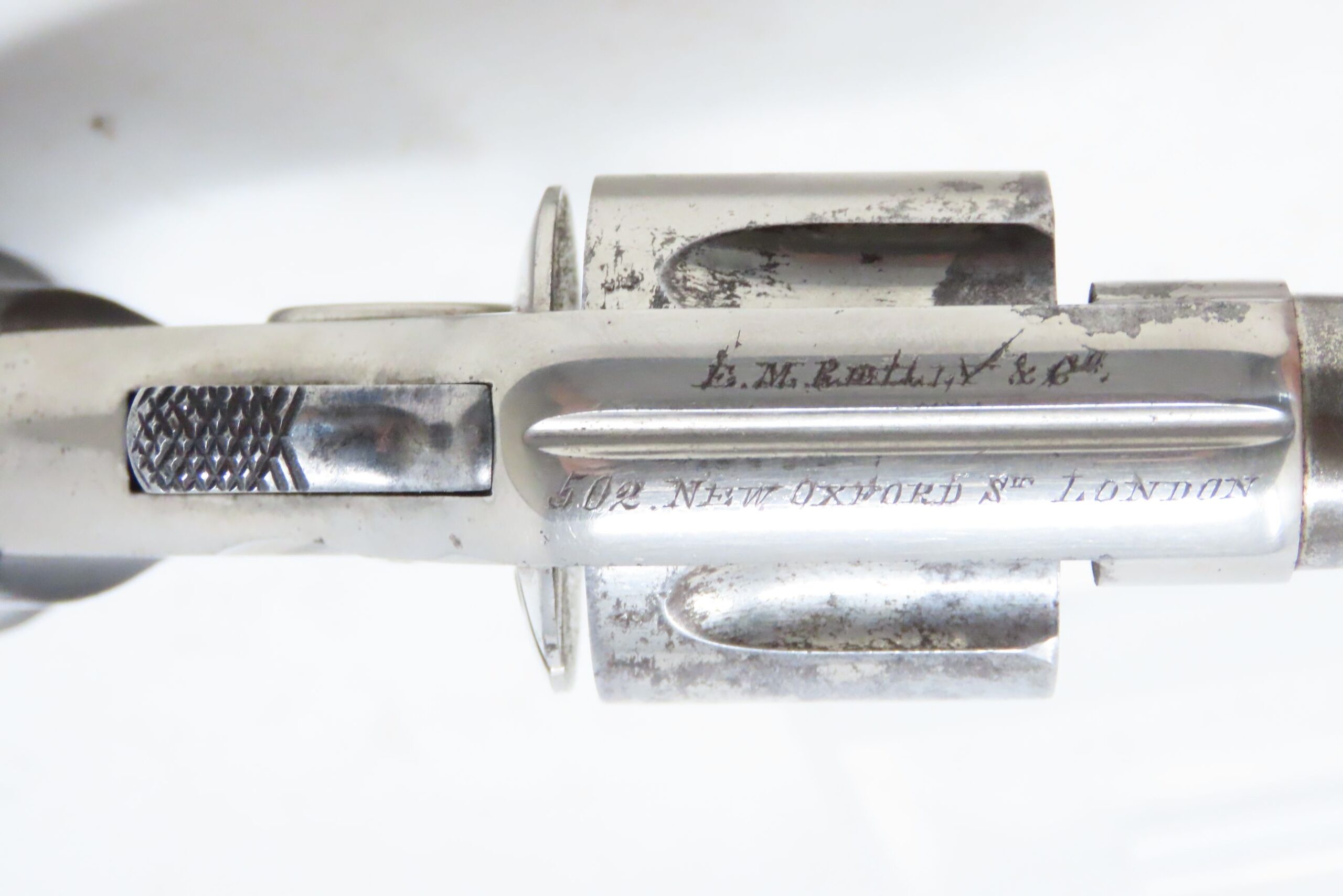 London Retaier Marked Colt New Line .41 Revolver 4.27.22 C&RAntique009 ...