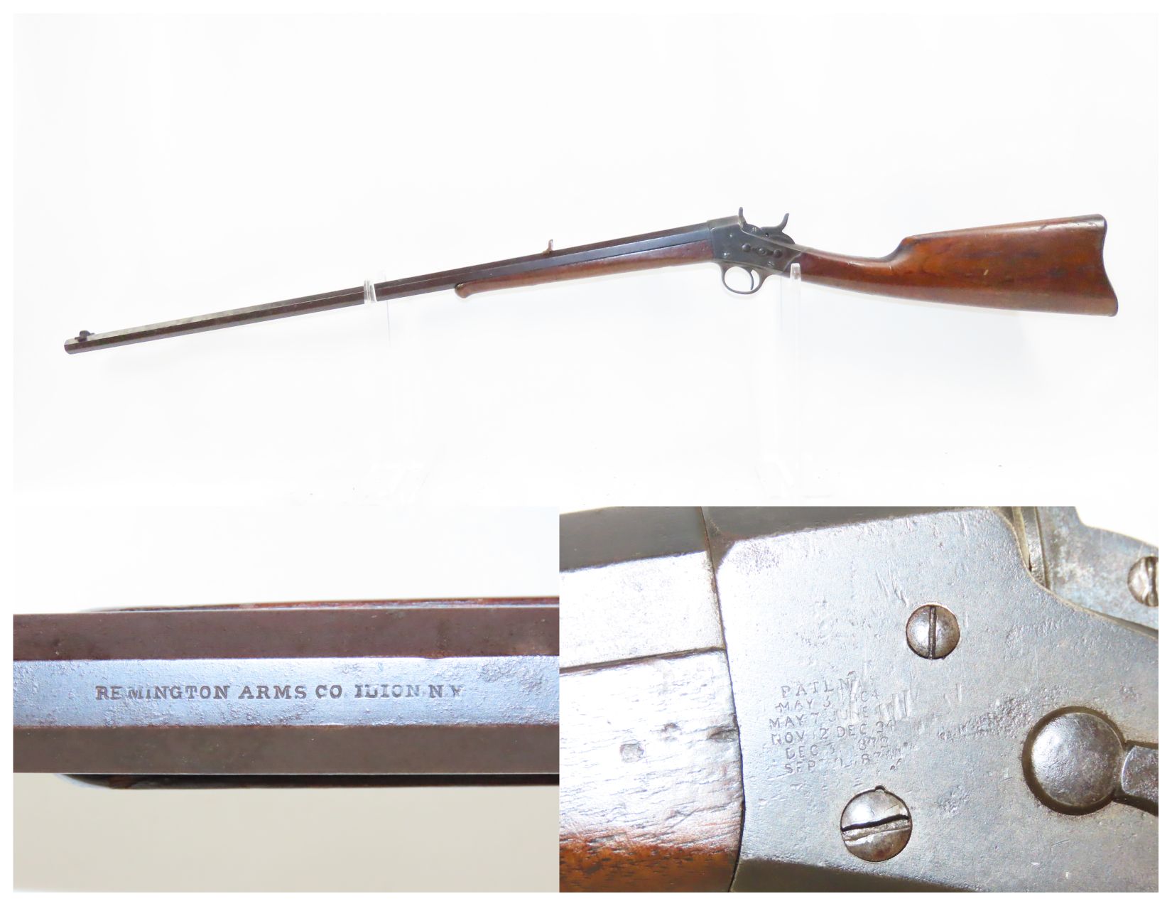 Remington Model 2 Rolling Block Rifle 6.07.22 C&RAntique001 | Ancestry Guns