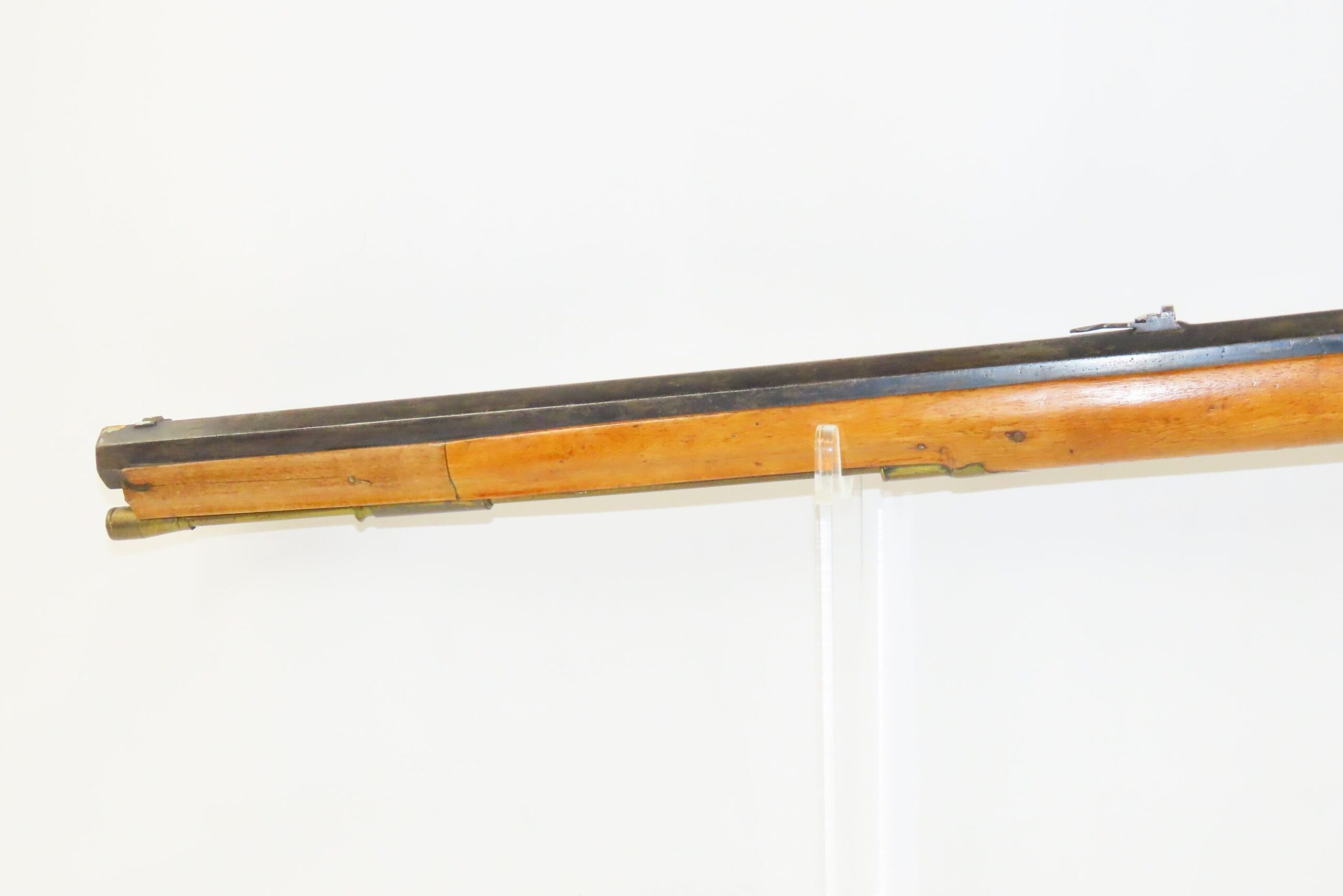 Short Jaeger Rifle with Carved Stock 5.26.22 C&RAntique016 | Ancestry Guns