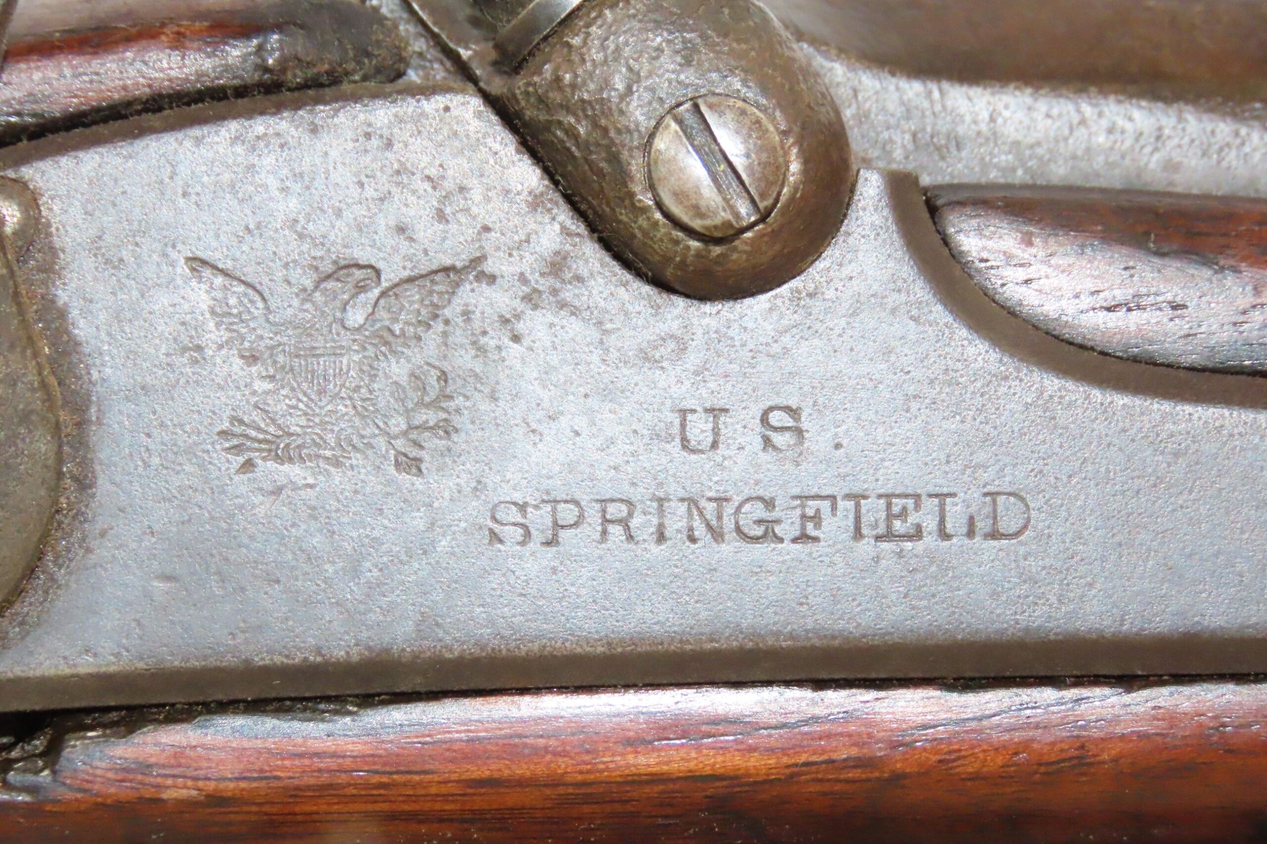 Springfield Model 1861 Percussion Rifle Musket with Bayonet 6.14 C ...