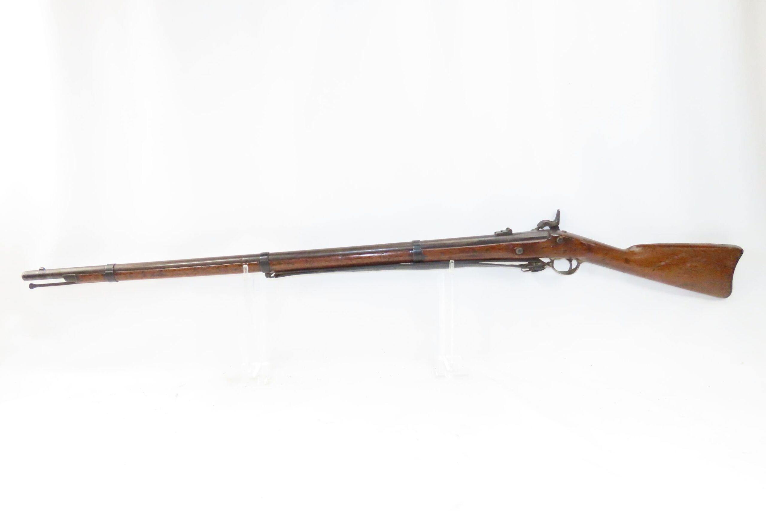 Springfield Model 1861 Percussion Rifle Musket with Bayonet 6.14 C ...