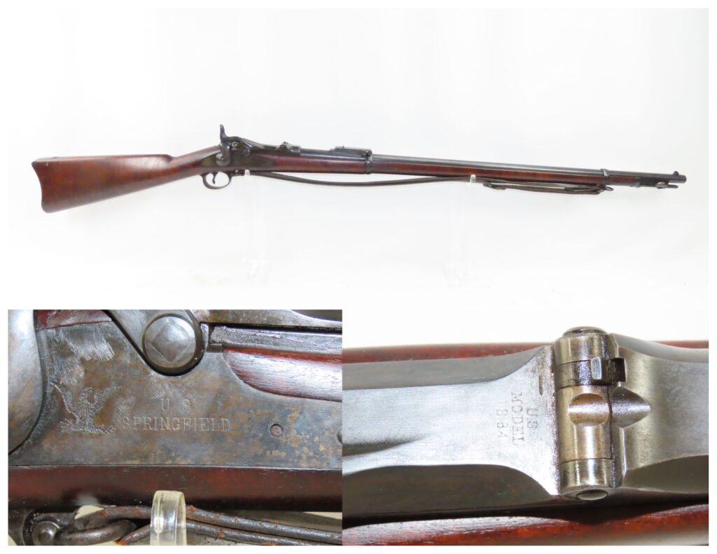 Springfield Model 1888 Rifle with Rod Bayonet 6.23 C&RAntique001 ...