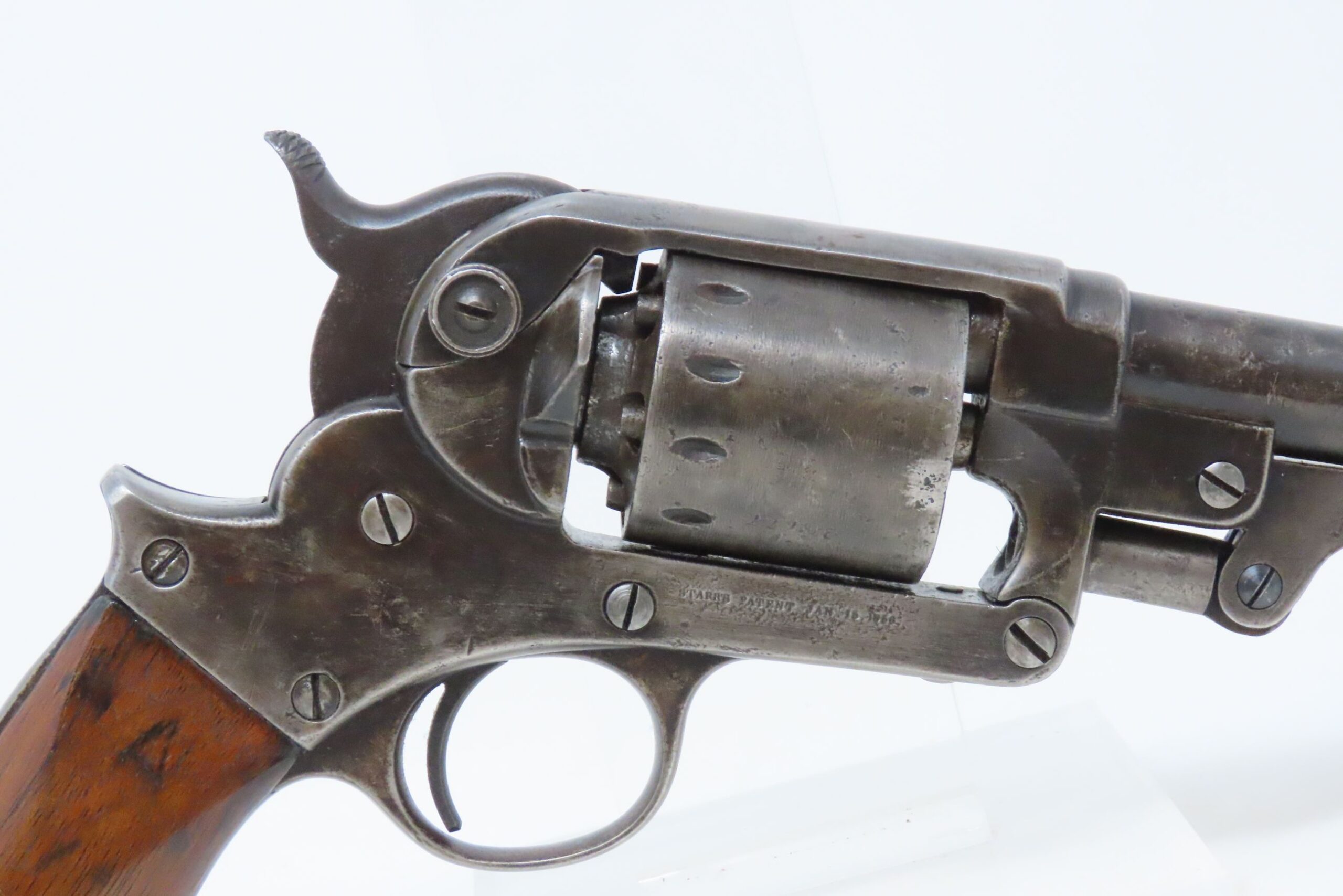 U.S. Inspected Starr Model 1863 Army Single Action Revolver 6.02.22 C ...