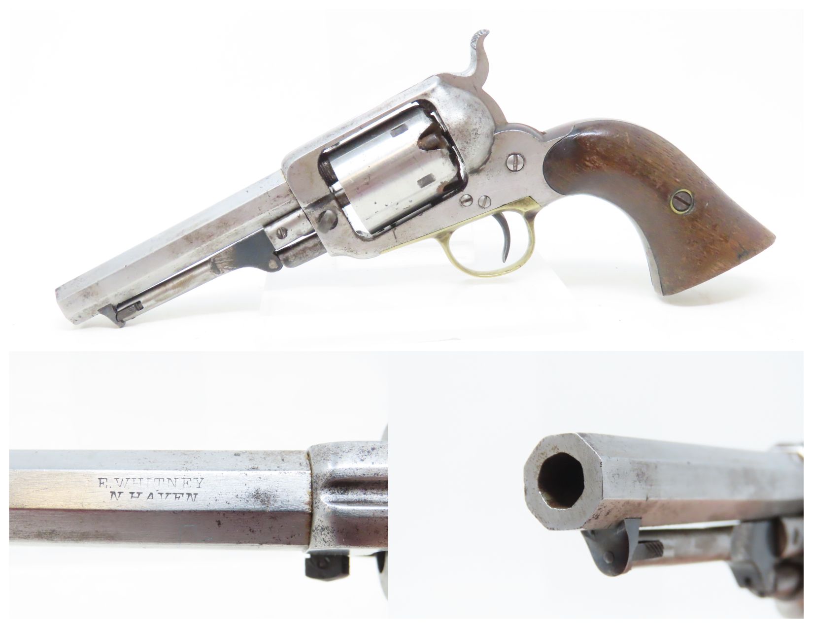 Whitney Pocket Model Revolver 4.18.22 C&RAntique001 | Ancestry Guns