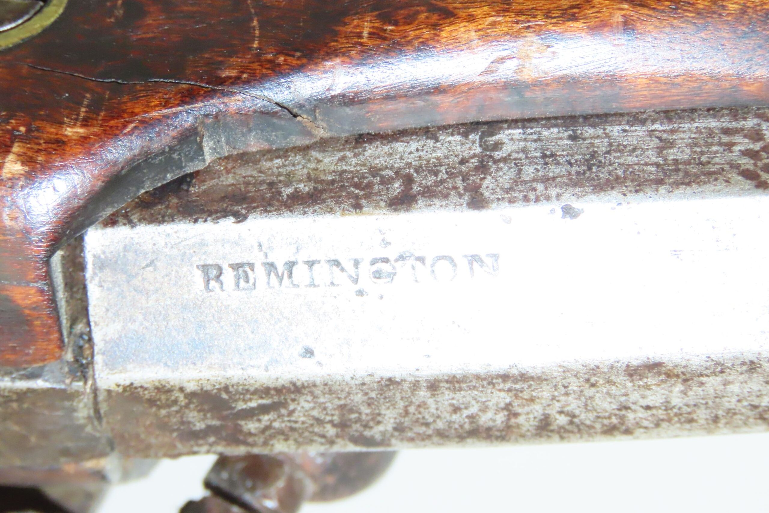 American Half Stock percussion Rifle with Remington Barrel 4.20.22 C ...