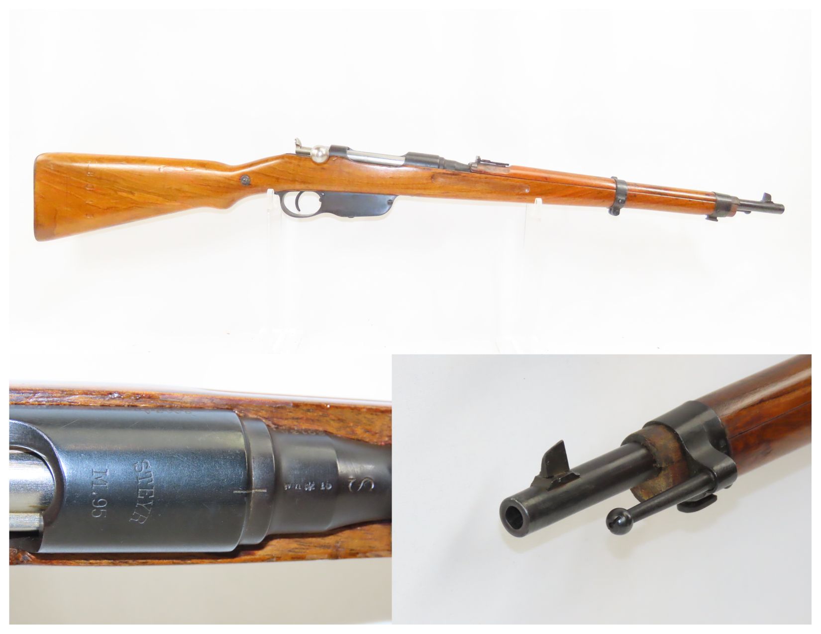 Austrian Steyr Model 95 Straight Pull Carbine 5.24.22 C&RAntique001 ...
