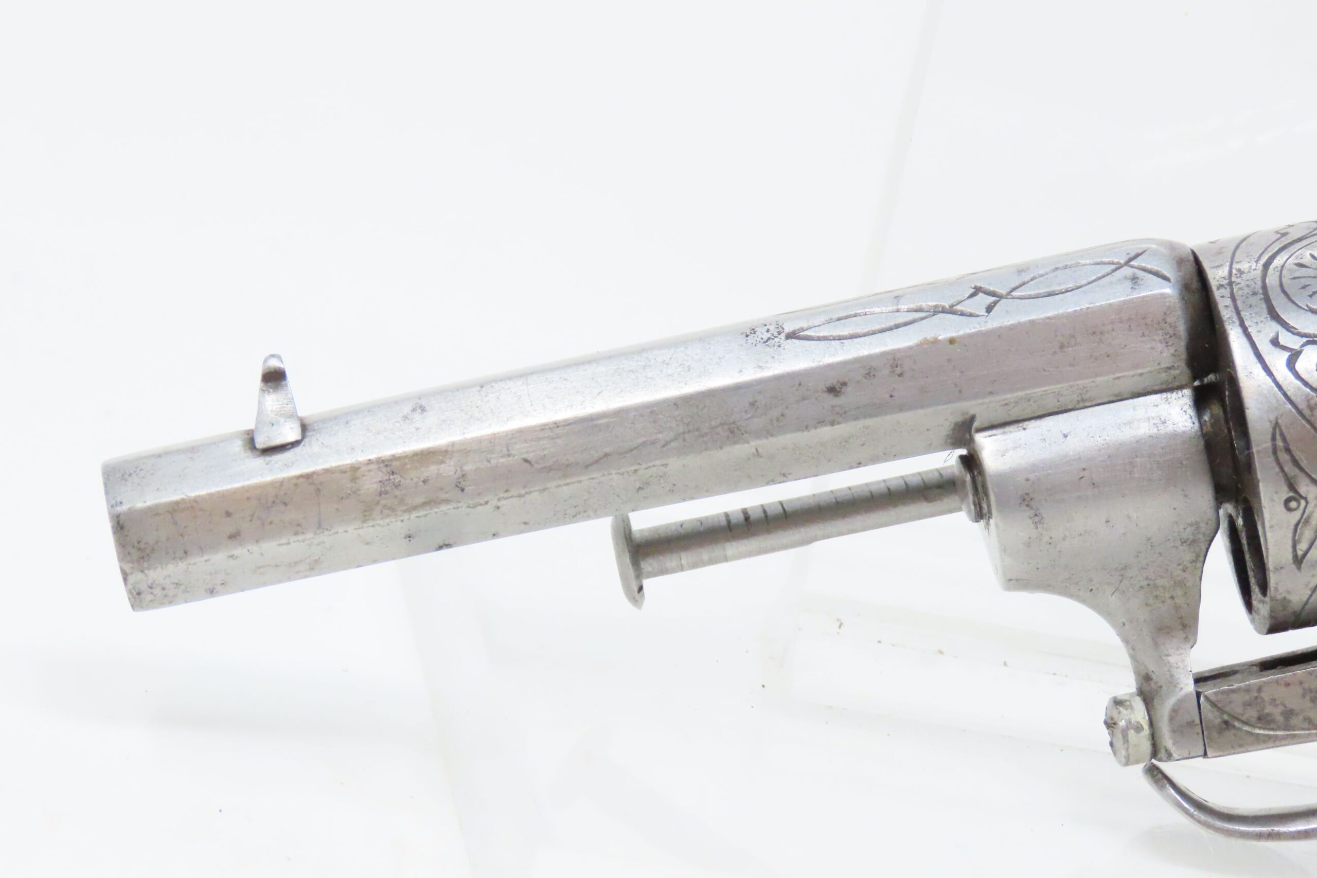 Belgian Folding Trigger Double Action Revolver 6.10 C&RAntique005 ...