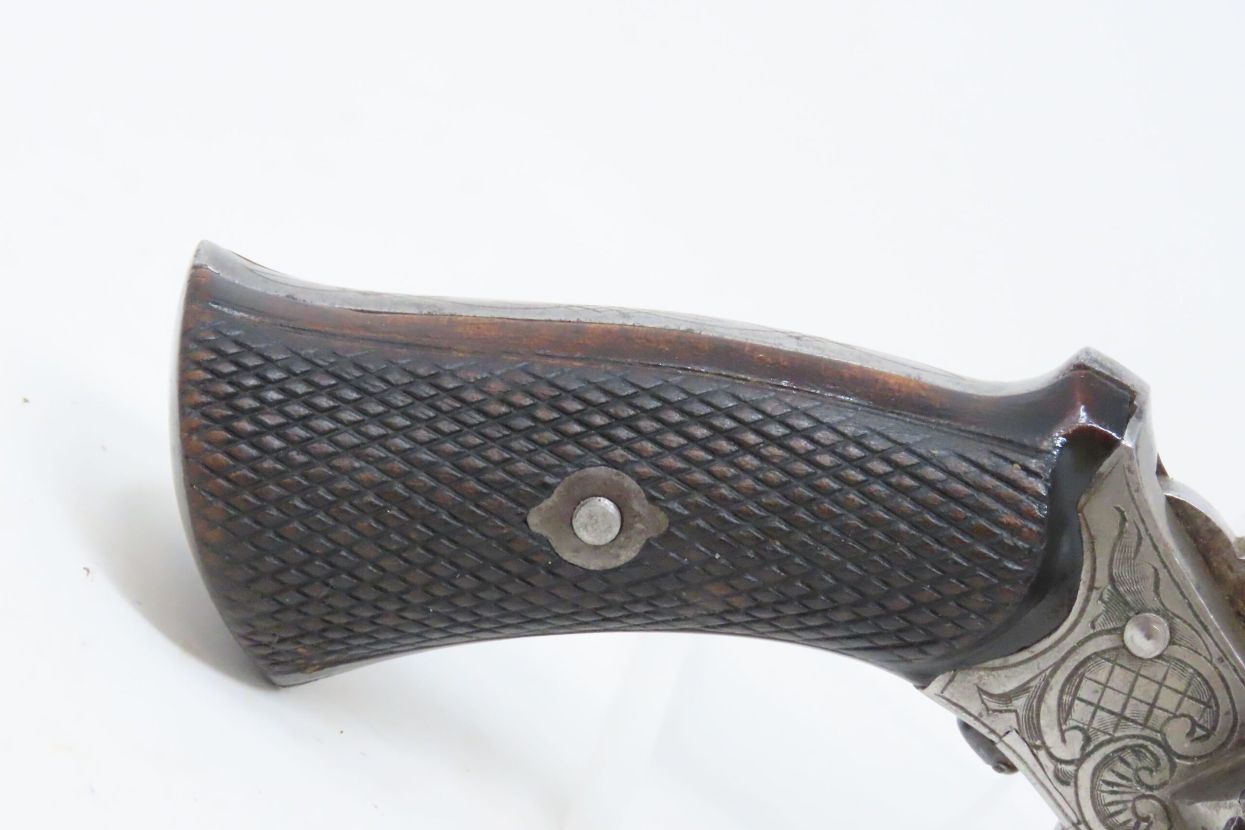 Belgian Folding Trigger Double Action Revolver 6.10 C&RAntique015 ...