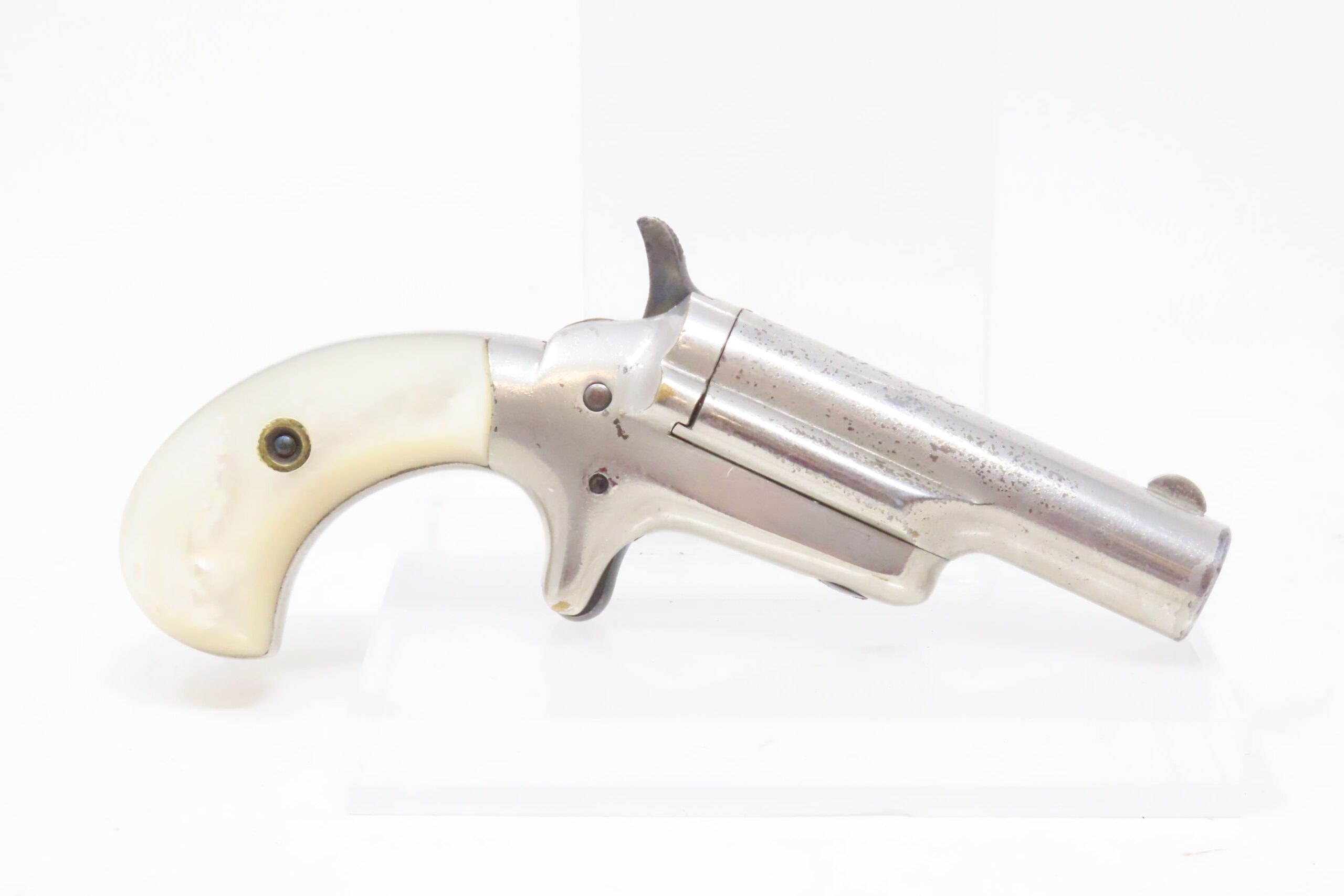 British Proofed Colt Third Model Derringer with Pearl Grips 4.25.22 C ...