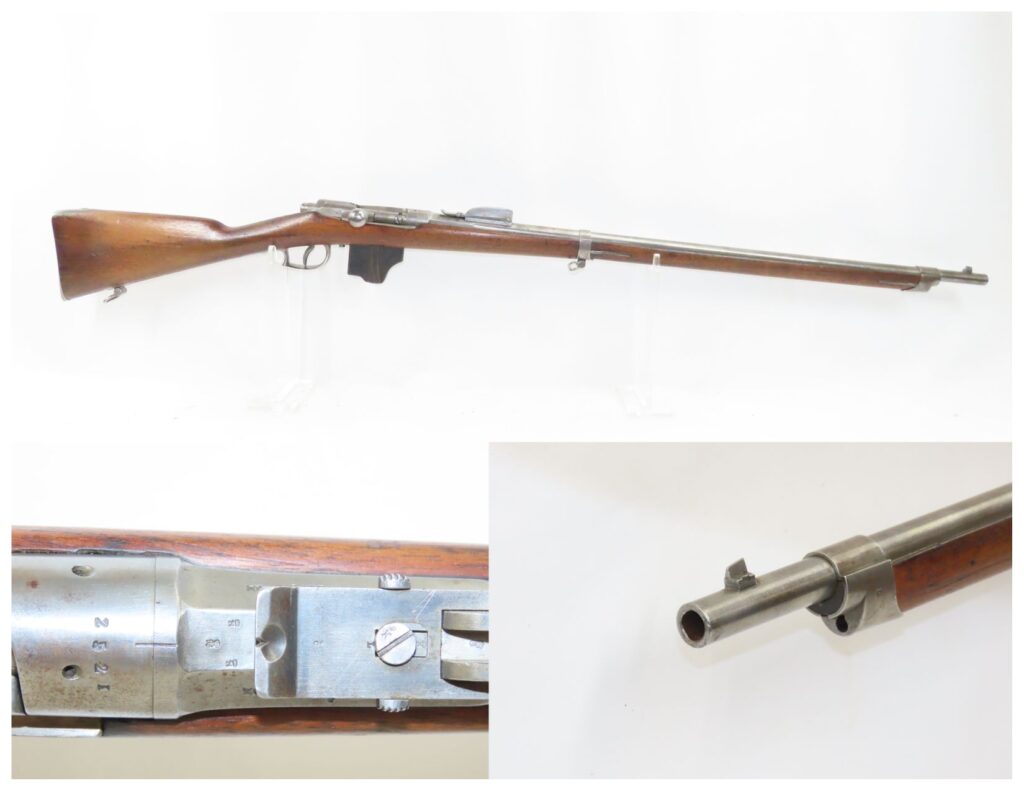 Dutch Delft Model 1871 88 Beaumont Vitali Rifle 22 C&RAntique001 ...