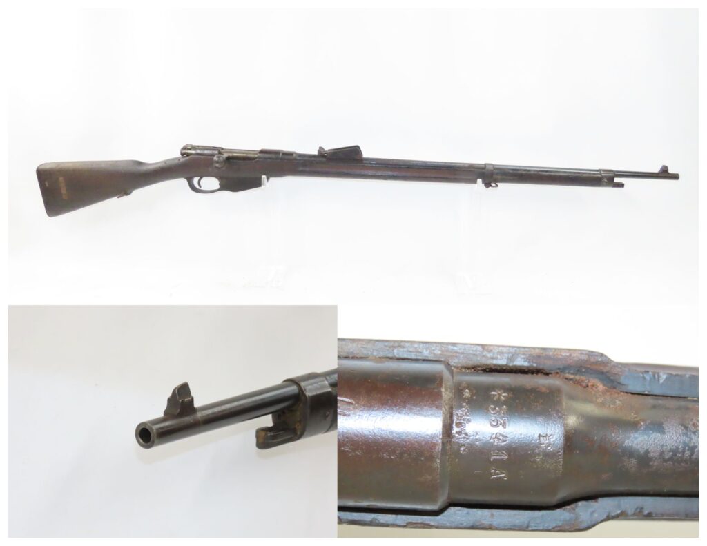 Dutch Hemburg Model 1895 Mannlicher Rifle 6.14 C&RAntique001 | Ancestry ...