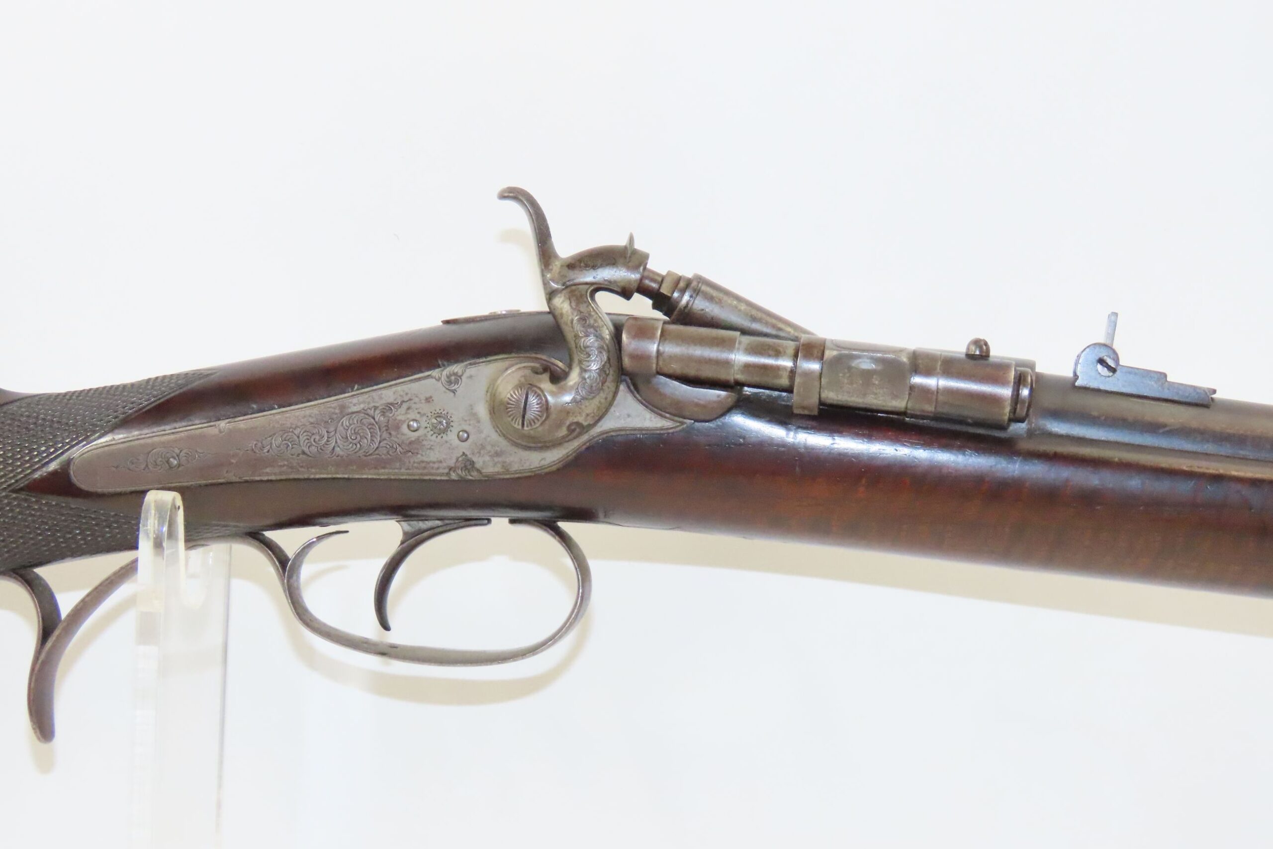 Engraved Snider’s Patent Belgian Breech Loading Rifle 6.23 C ...