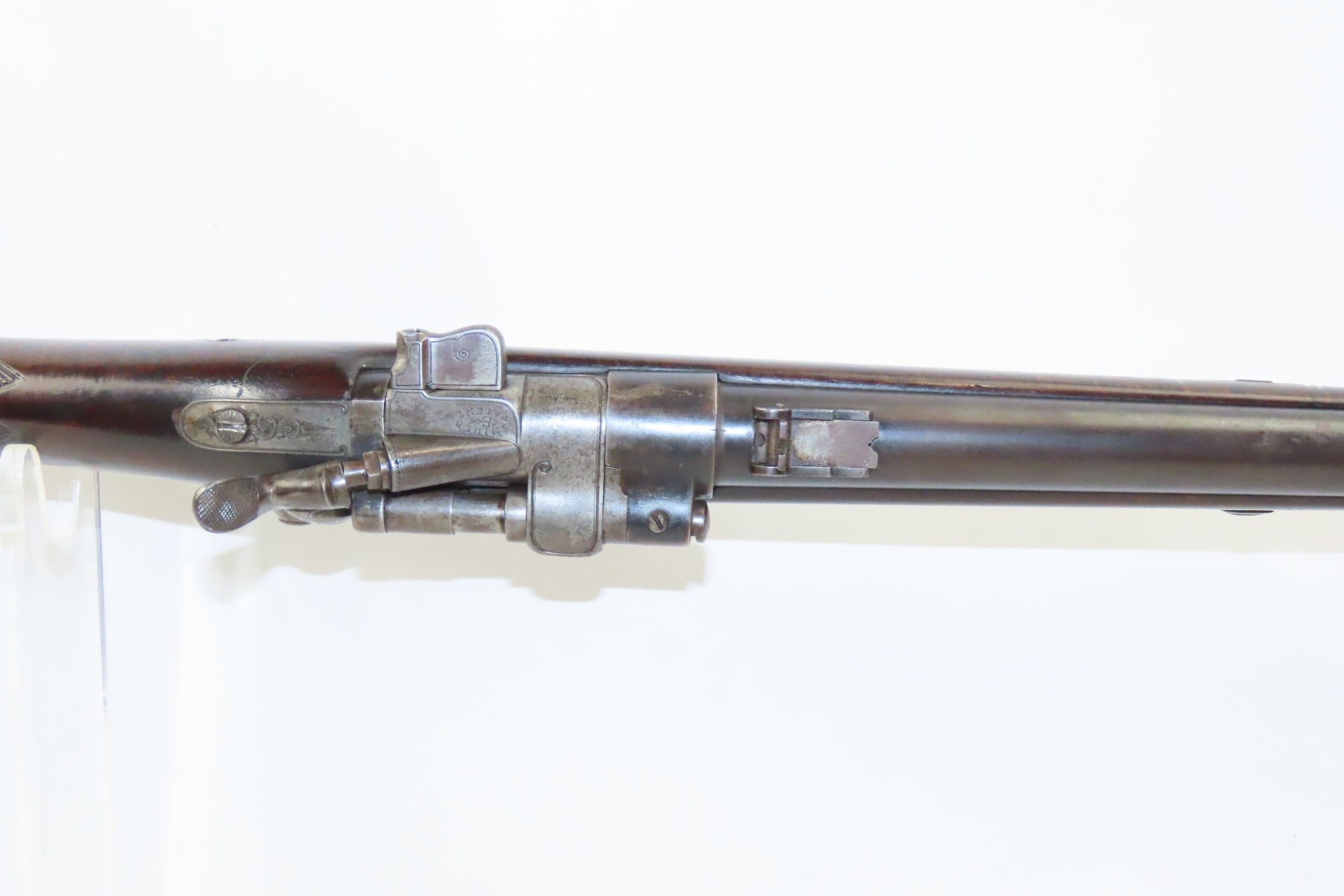 Engraved Snider’s Patent Belgian Breech Loading Rifle 6.23 C ...