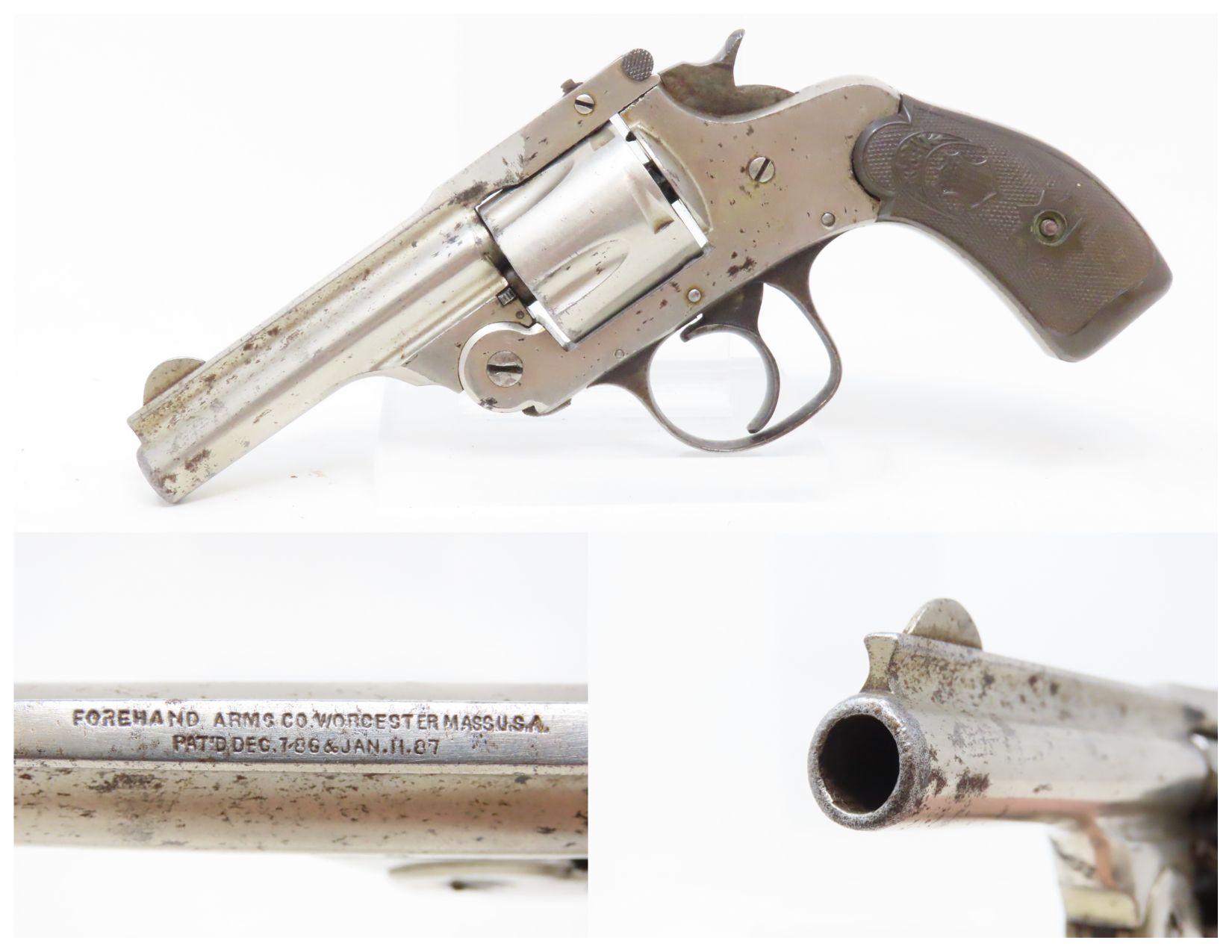 Forehand Arms Co. Top Break Revolver 8.15 C&RAntique001 | Ancestry Guns