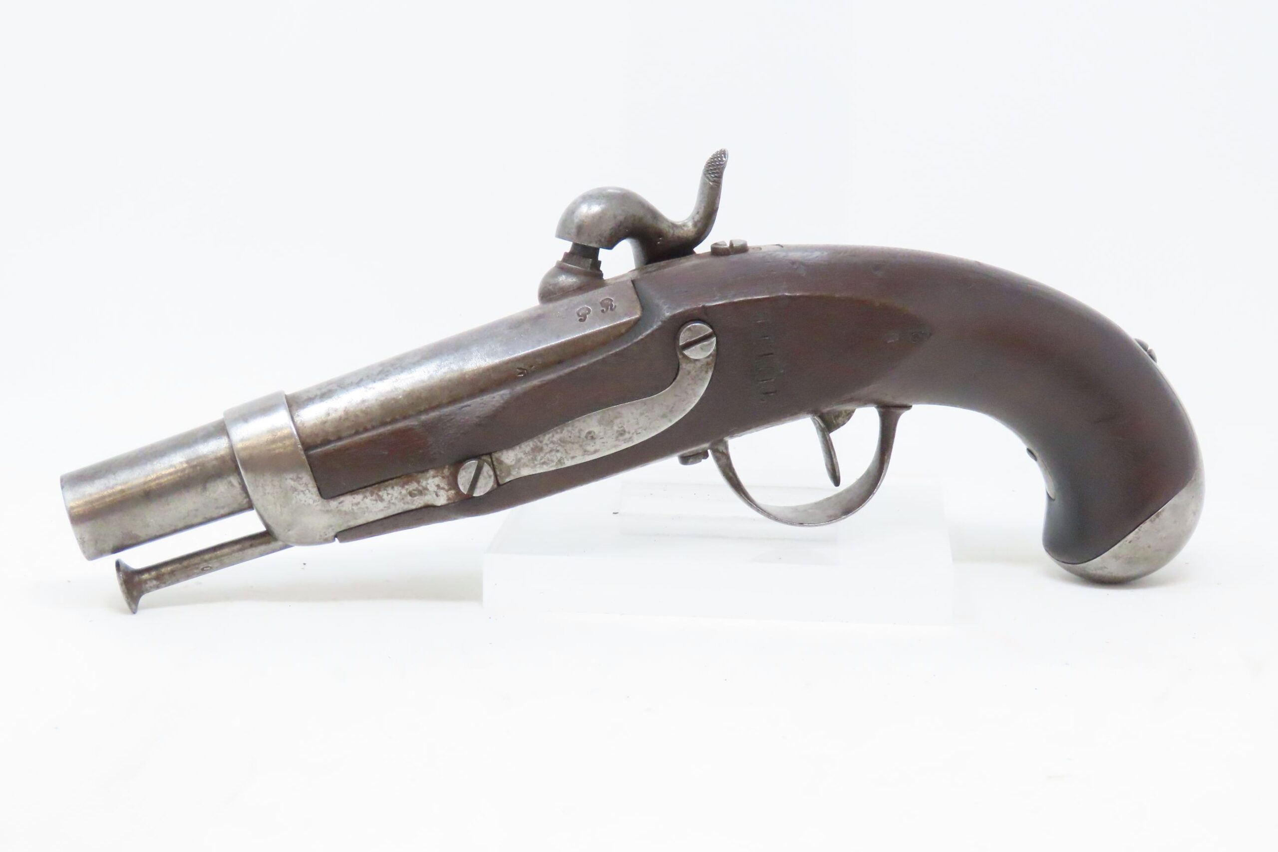 French Maubeuge Model 1822 T Gendarmerie Conversion Pistol 4.13.22 C ...