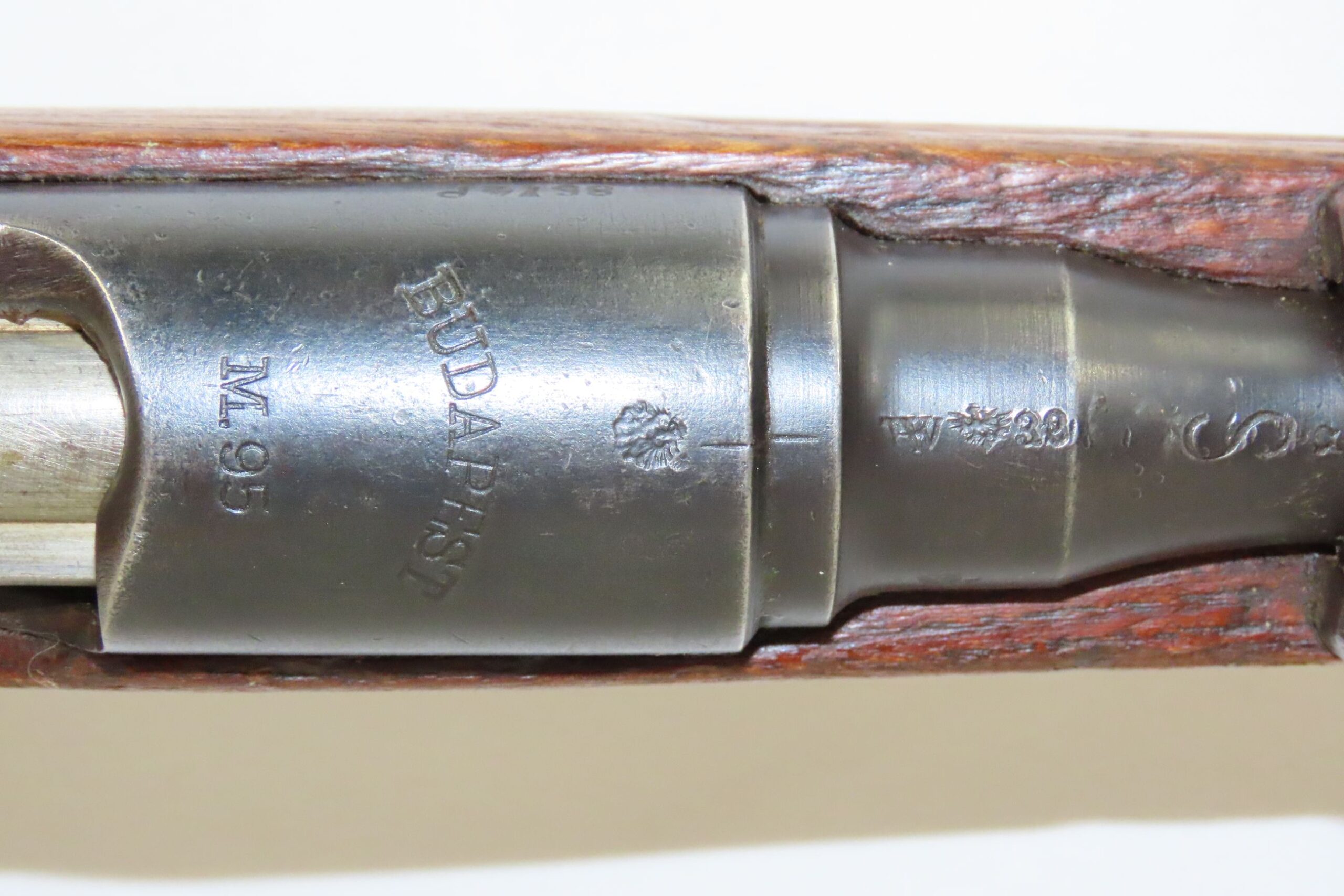 Hungarian Fegyver M.95 20 Mannlicher Straight Pull Carbine 6.15 C ...