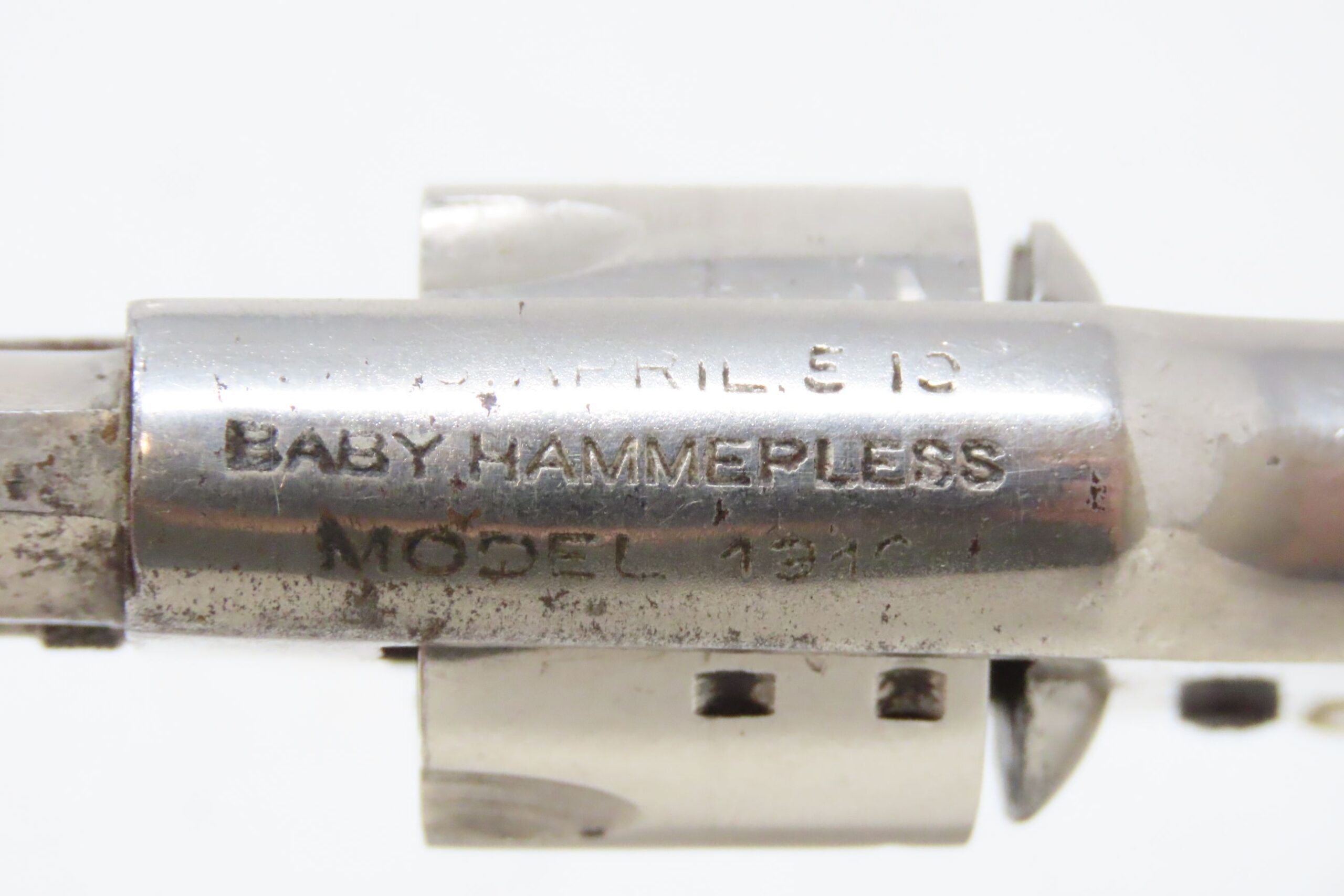 Kolb Model 1910 Baby Hammerless Folding Trigger Revolver 8.16 C ...