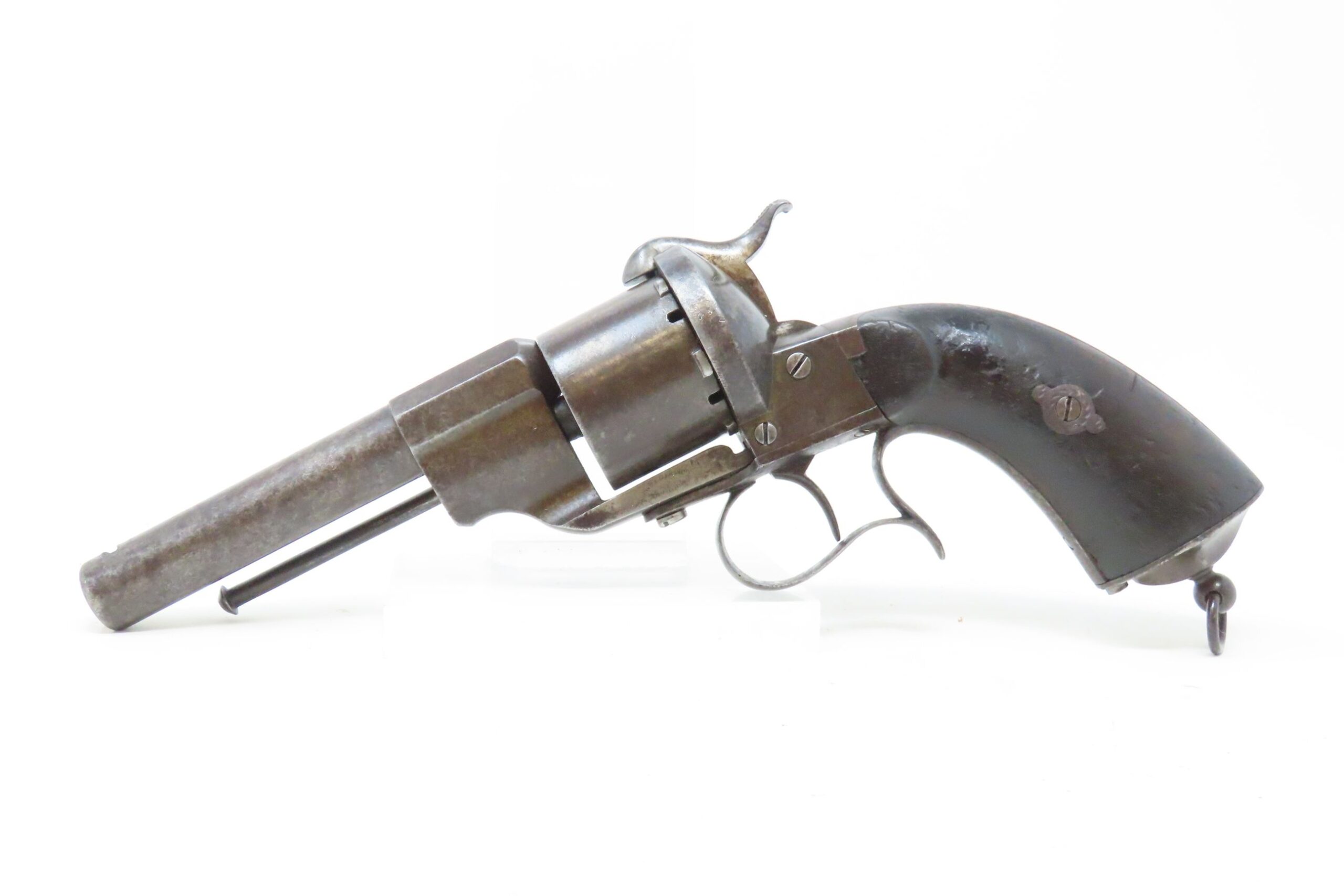 Lefaucheux Model 1854 Single Action Pinfire Revolver 8.25 C&RAntique002 ...