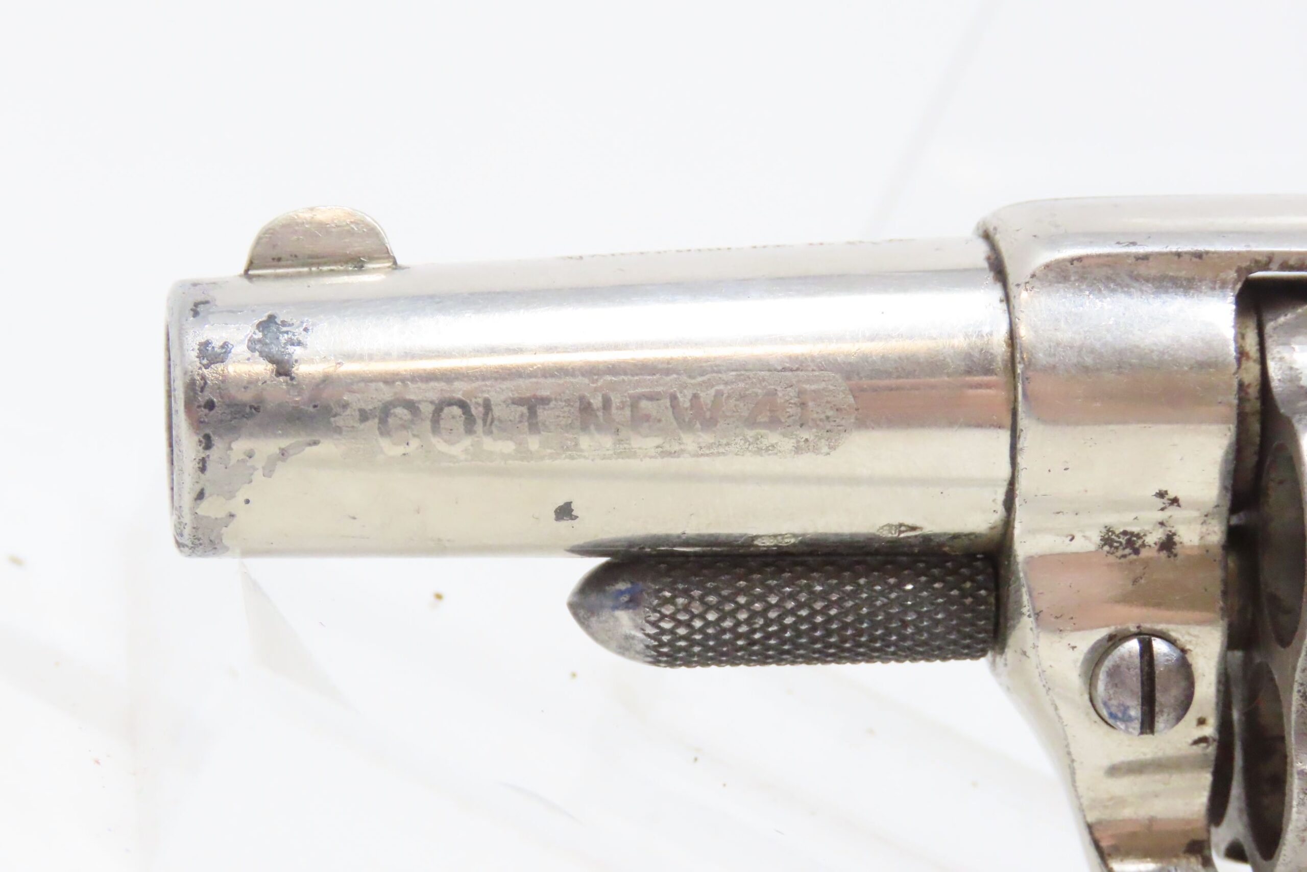 London Retailer Marked Colt New Line .41 Revolver 6.07.22 C&RAntique005 ...