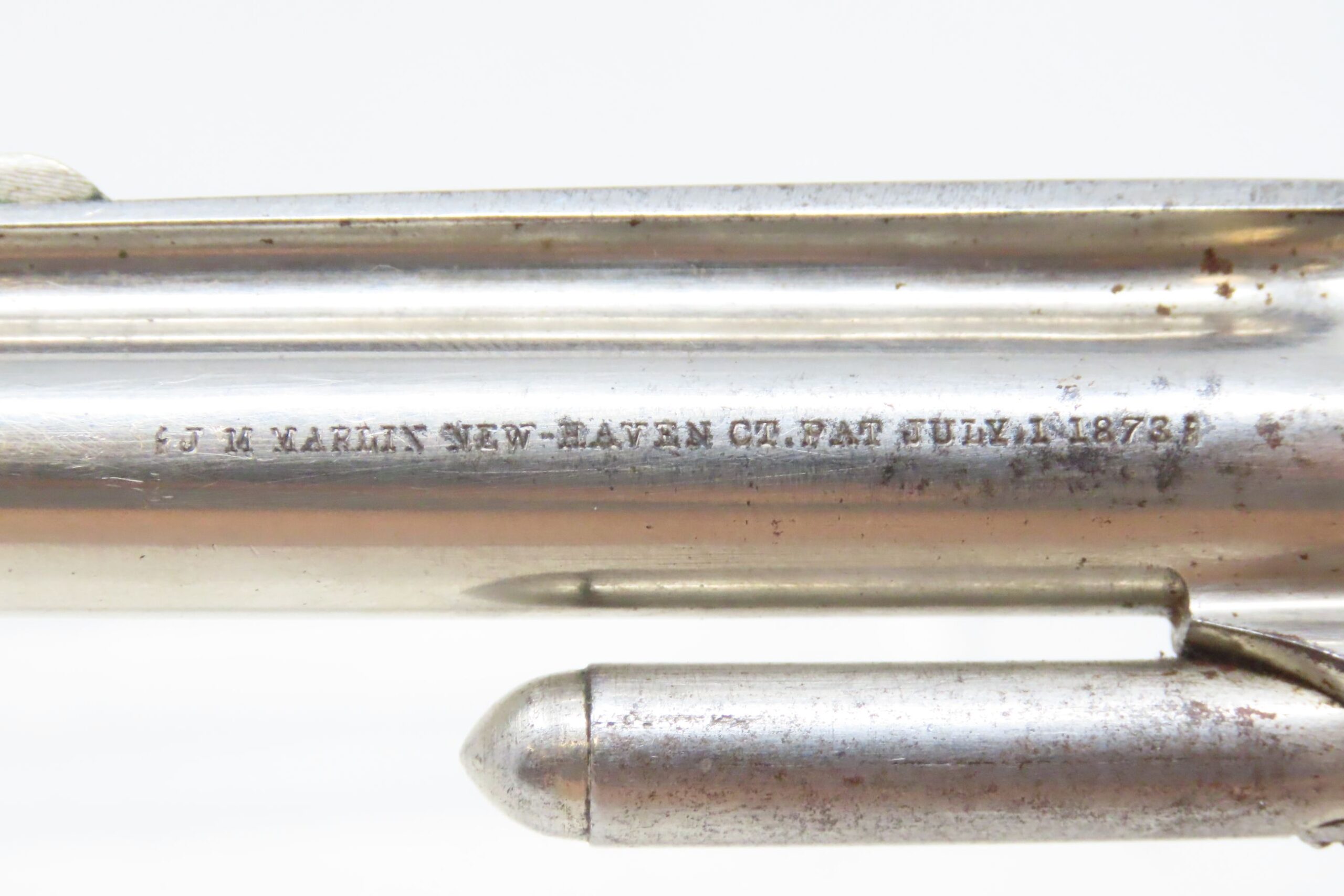 Marlin XXX Standard 1872 Spur Trigger Revolver 8.18 C&RAntique006 ...