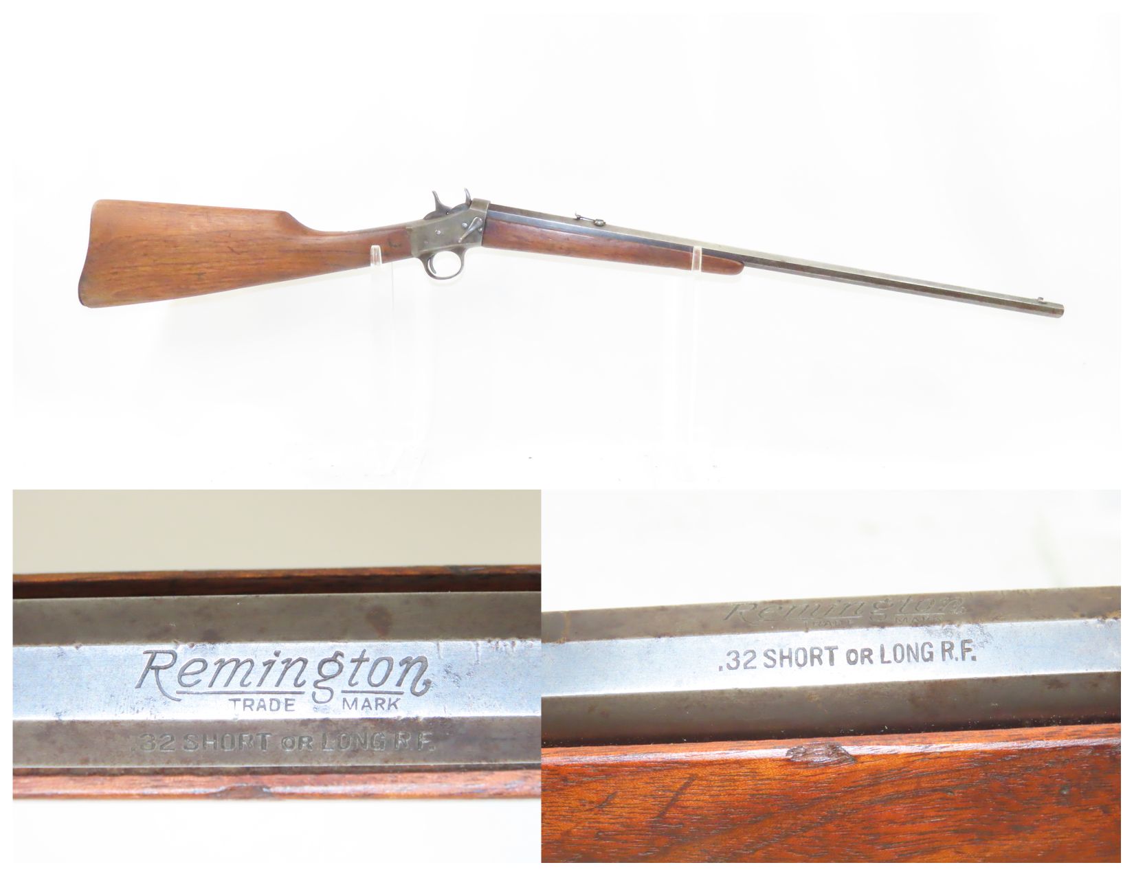 Remington UMC NO. 4 Rolling Block Takedown Rifle 8.26 C&RAntique001 ...