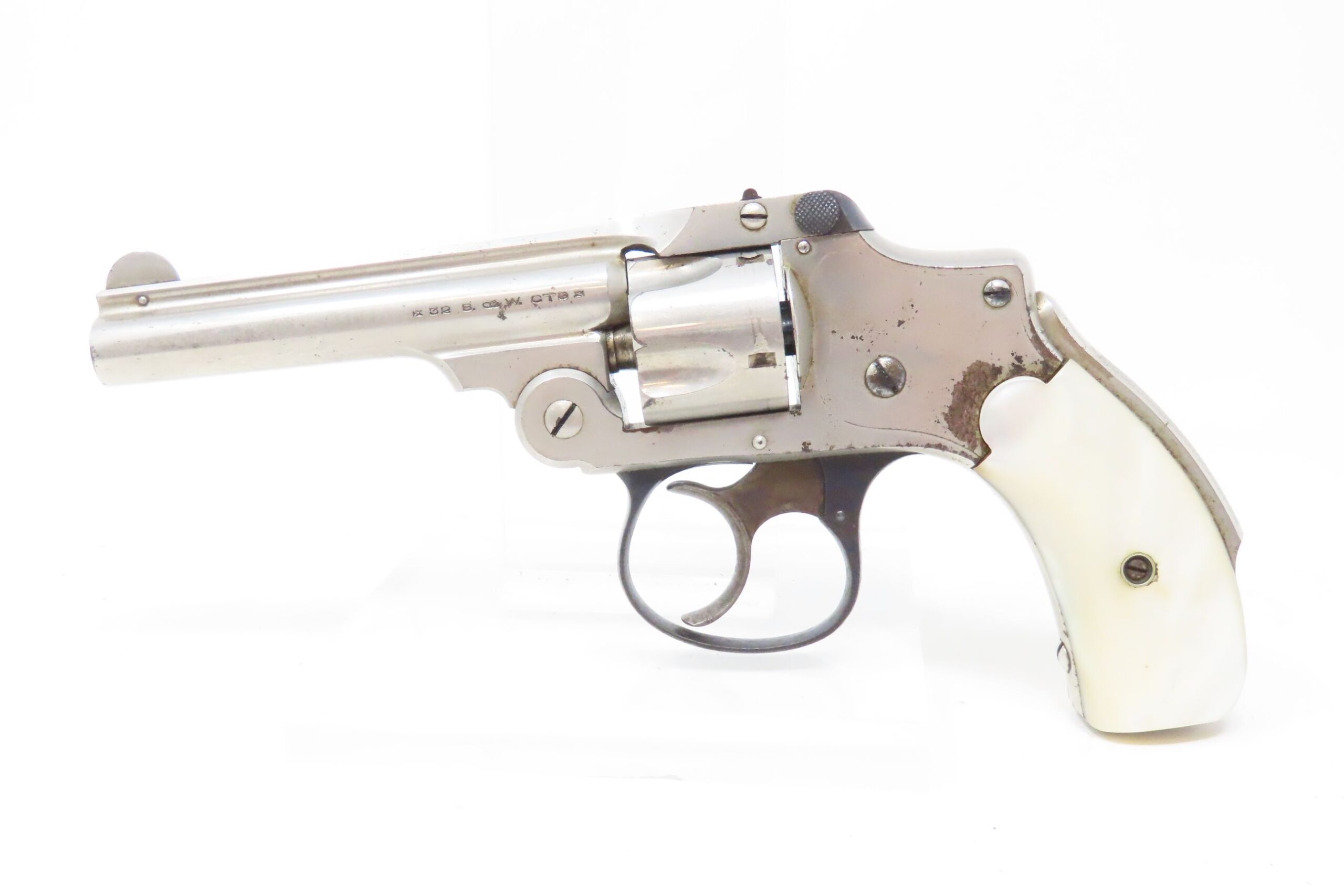 Smith & Wesson .32 Safety Safety Hammerless Second Model Double Action ...