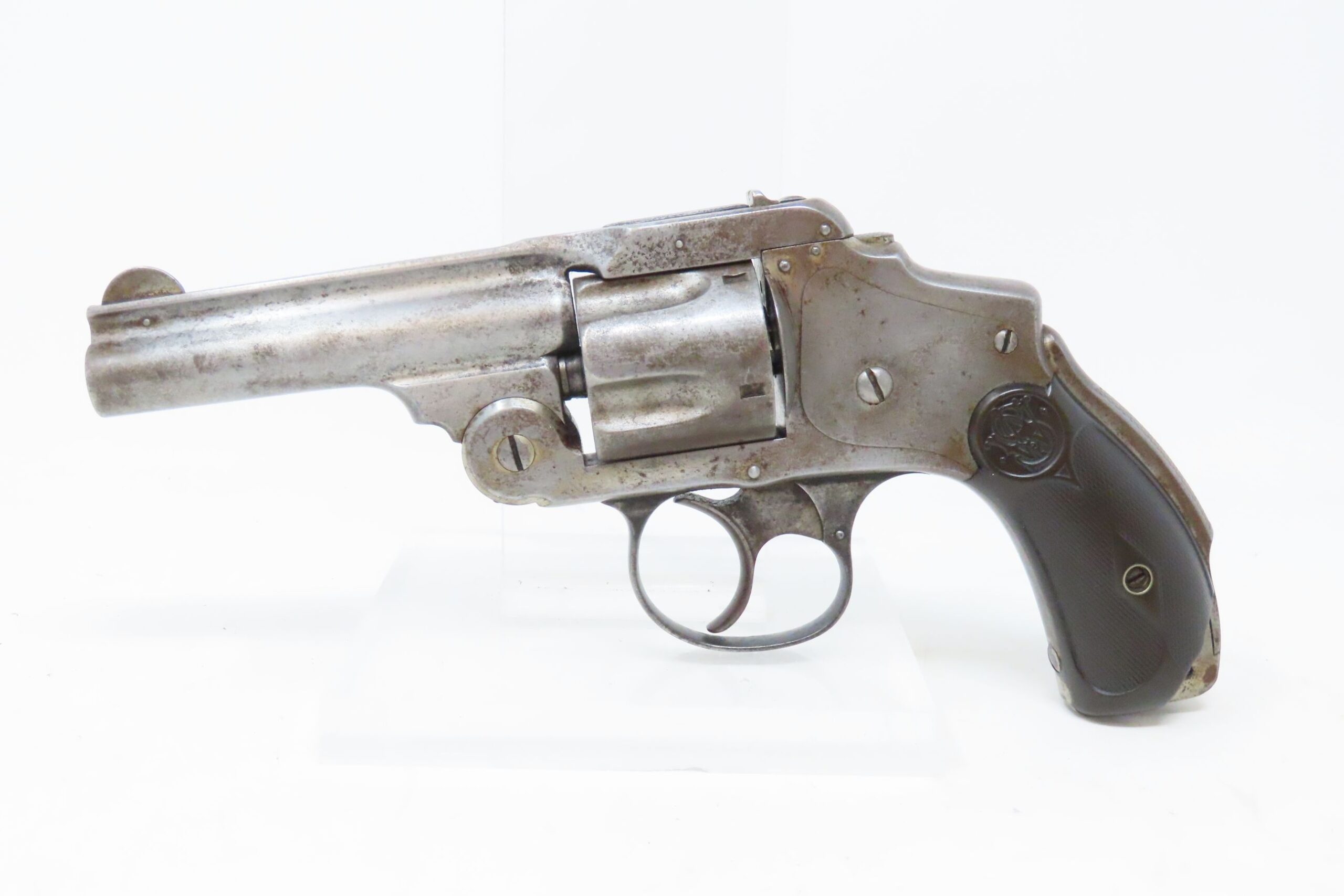 Smith & Wesson .38 Safety Hammerless Second Model Revolver 5.3.22 C ...