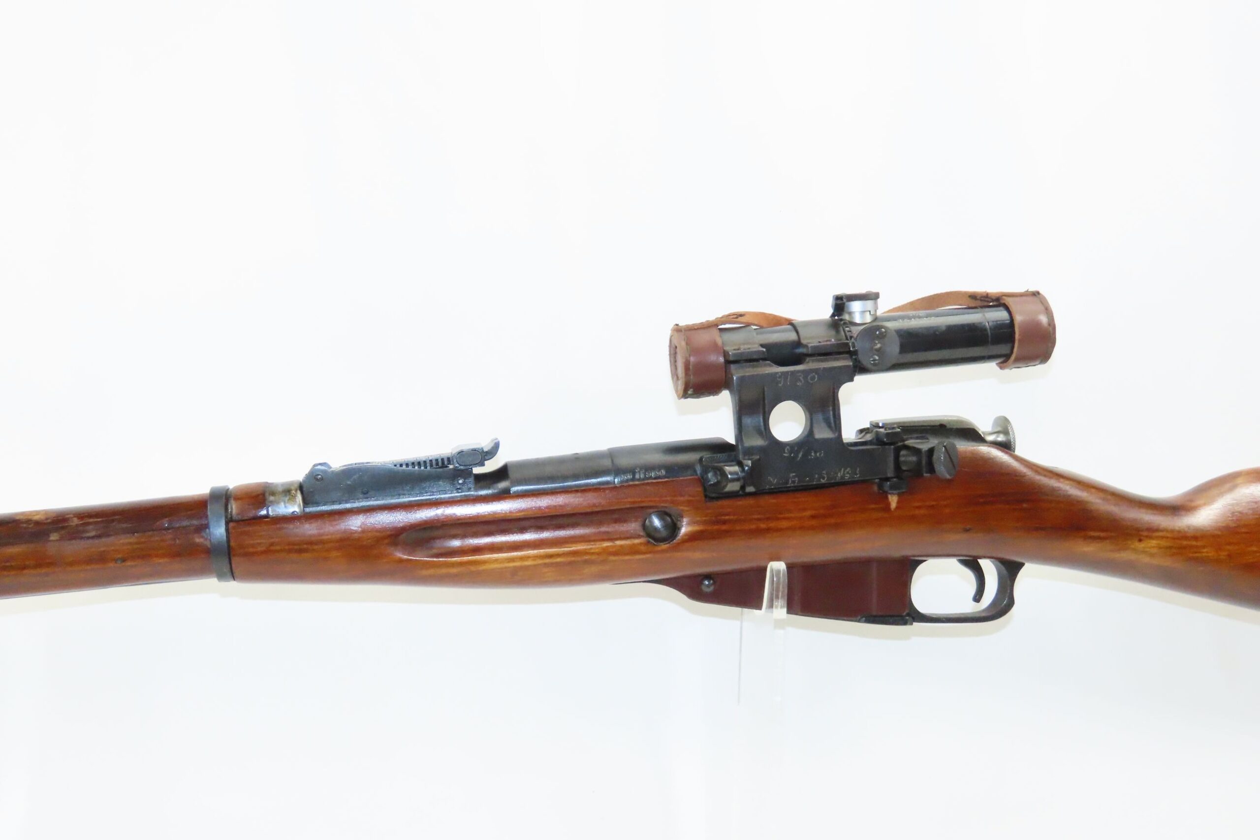 Soviet Izhevsk Model 91 30 Mosin Nagant Sniper Rifle with Scope 6.23 C ...