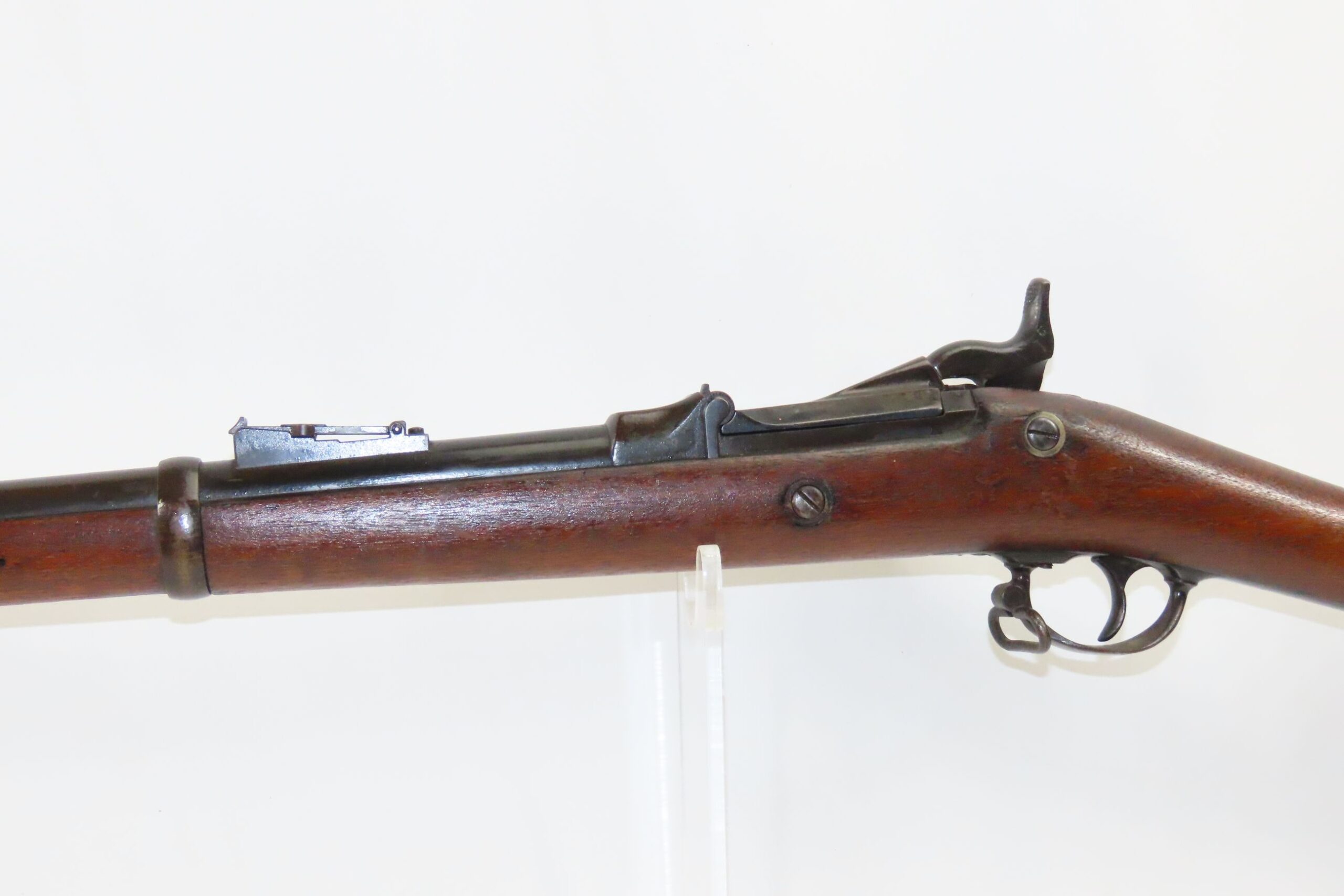 Springfield Model 1873 Trapdoor Cadet Style Rifle 6.07.22 C&RAntique015 ...