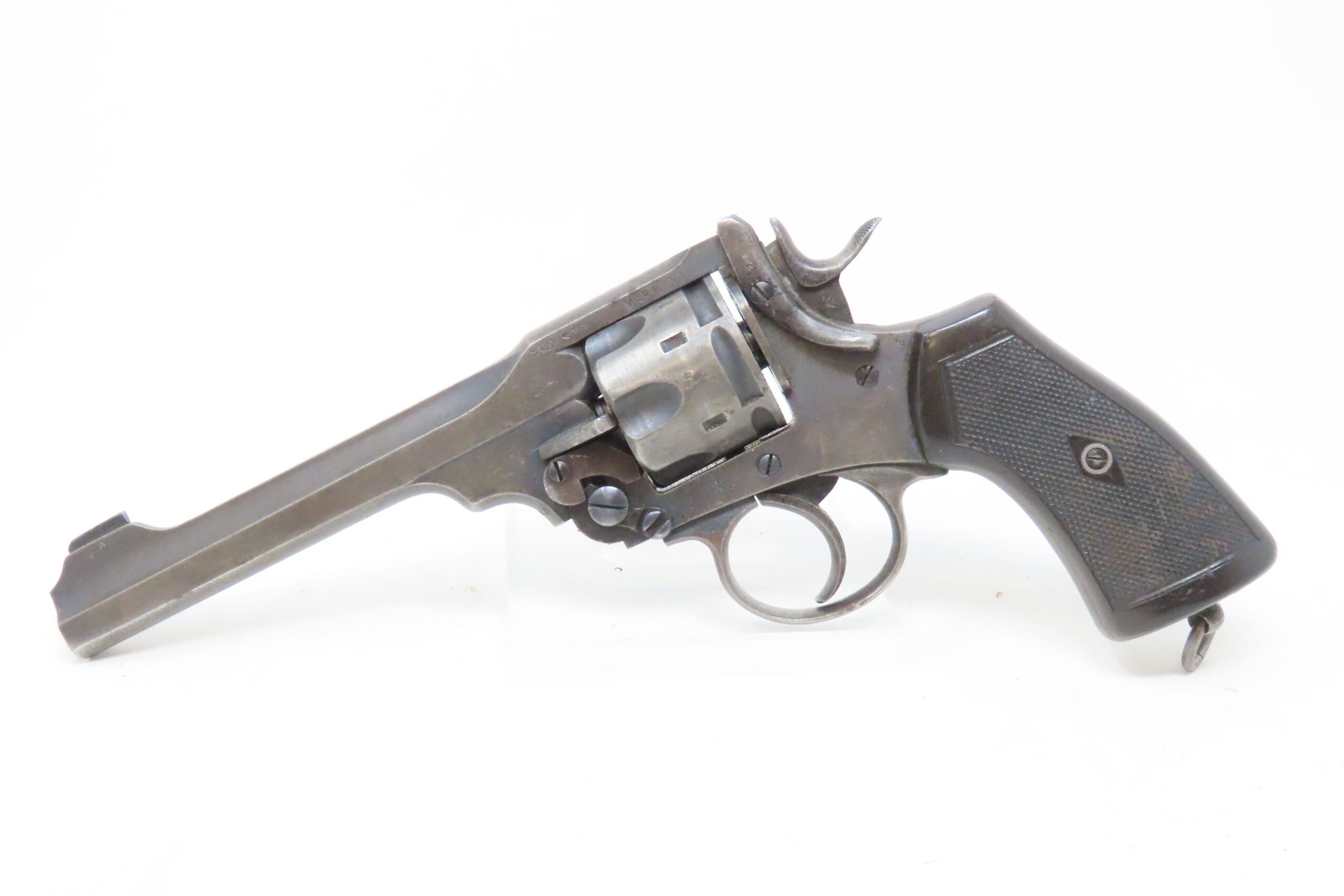 Webley Mark VI Revolver with Holster 8.25 C&RAntique004 | Ancestry Guns