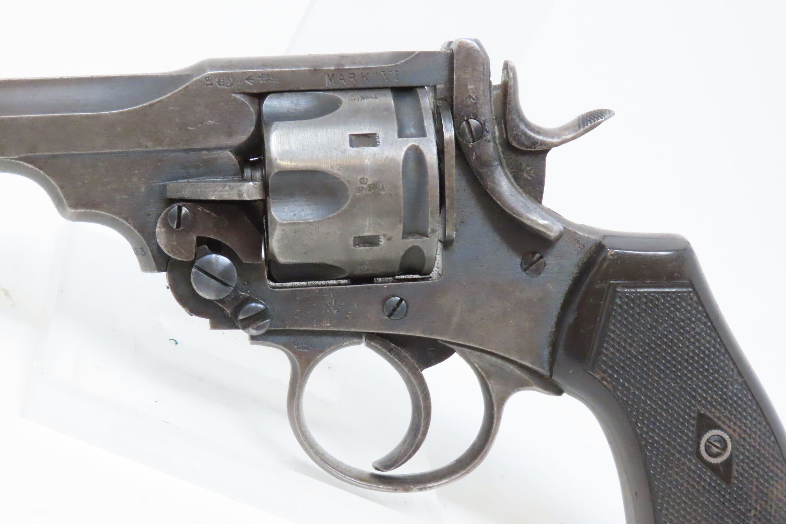 Webley Mark VI Revolver with Holster 8.25 C&RAntique006 | Ancestry Guns