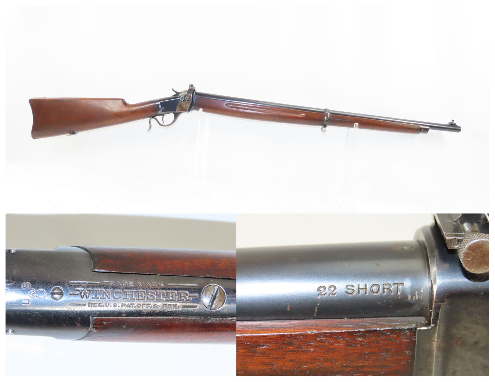 Winchester model 1885 Low Wall Single Shot Winder Musket 4.21.22 C ...