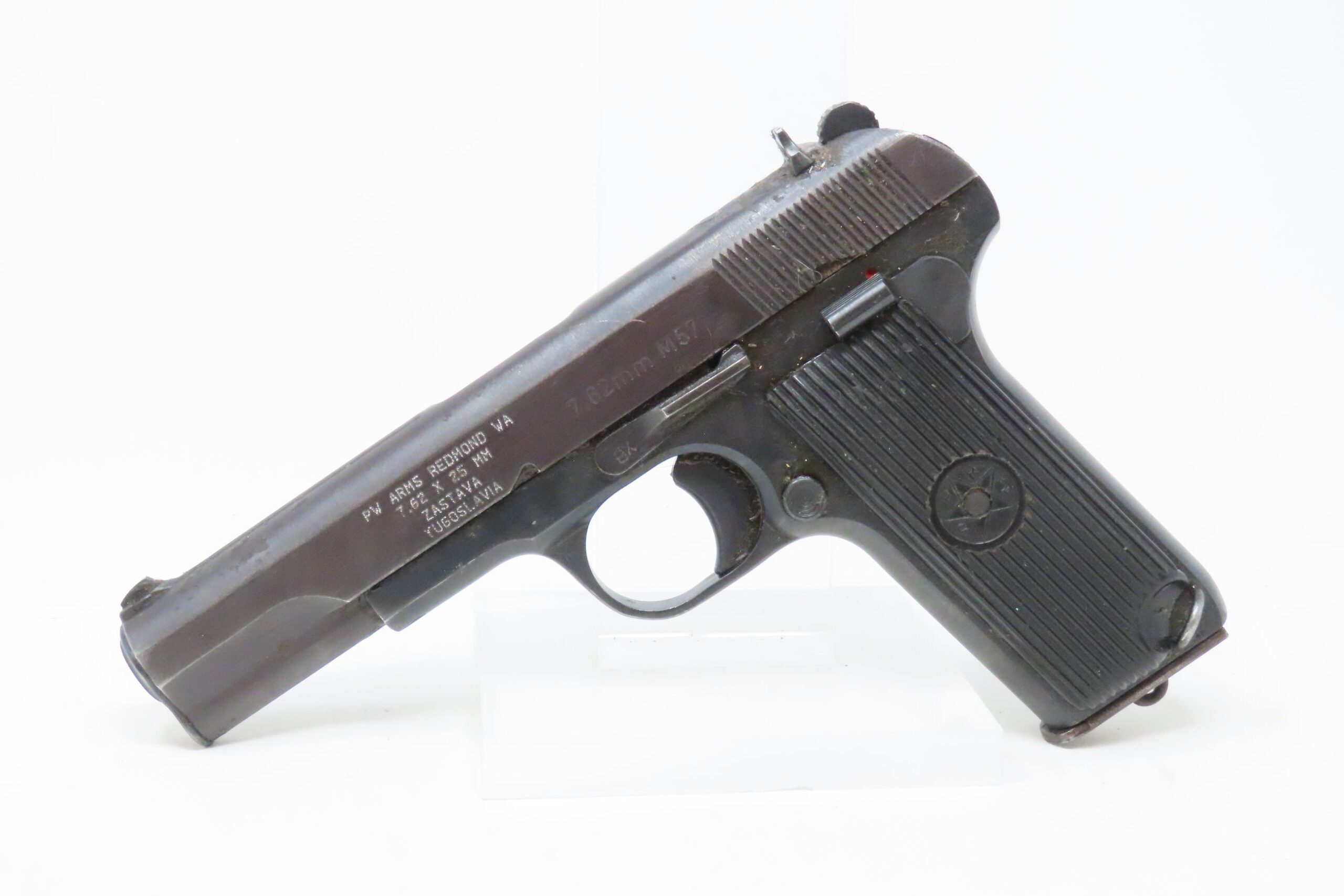 Yugoslavian Zastava M57 Tokarev Semi Automati Pistol 6.01.22 C ...
