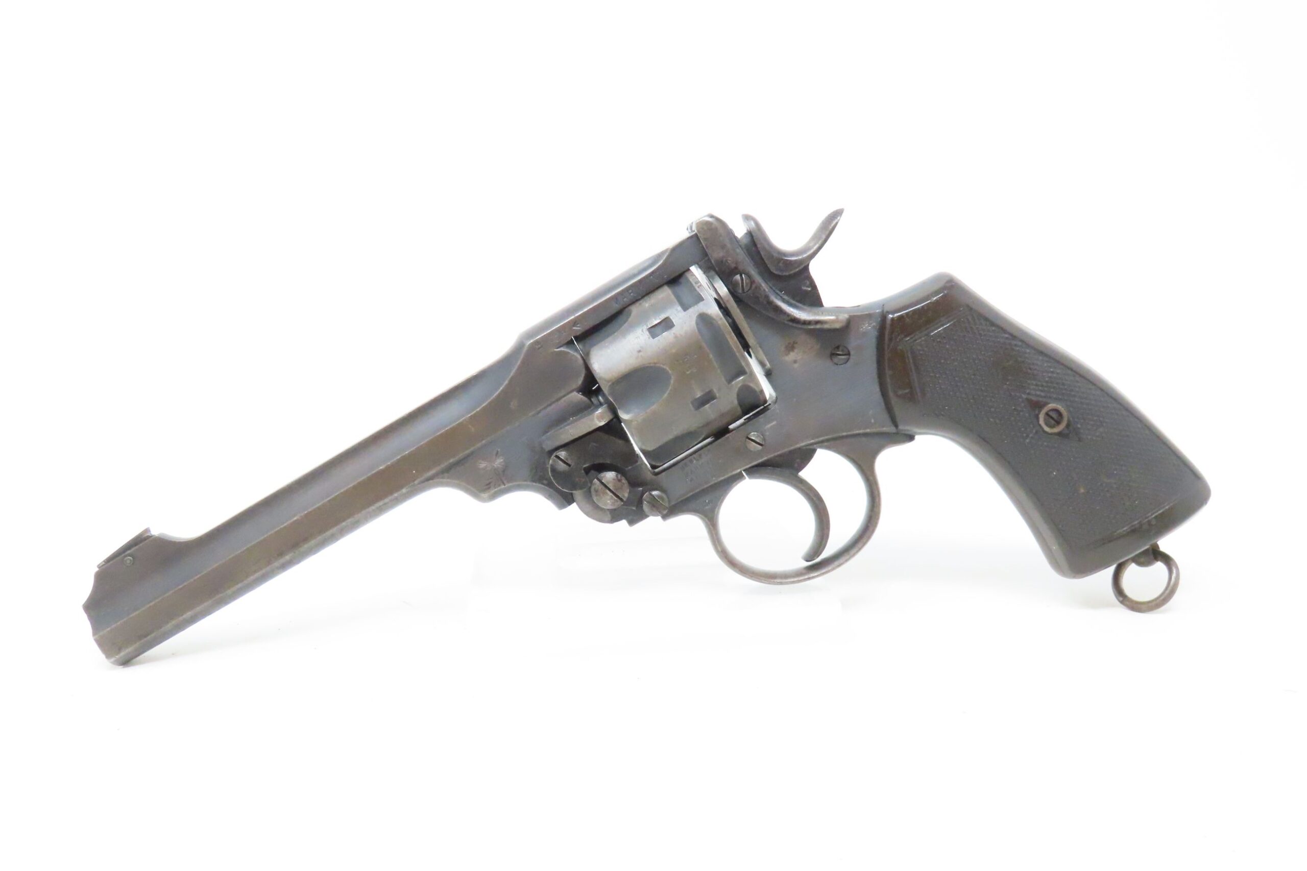 British Webley & Scott Mark IV Revolver 8.29 C&RAntique002 | Ancestry Guns