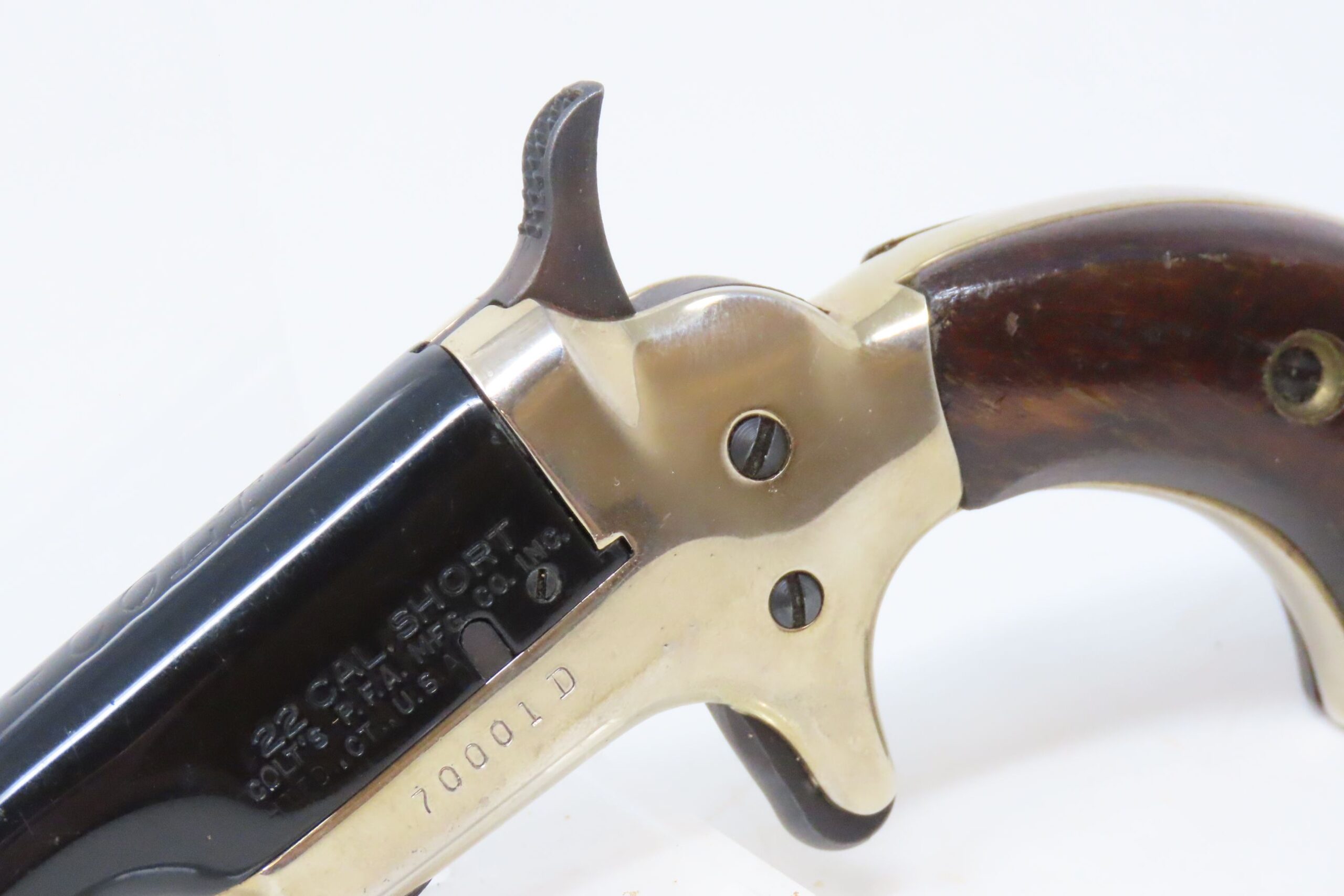 Cased Colt Fourth Model Derringer 8.22 C&RAntique008 | Ancestry Guns