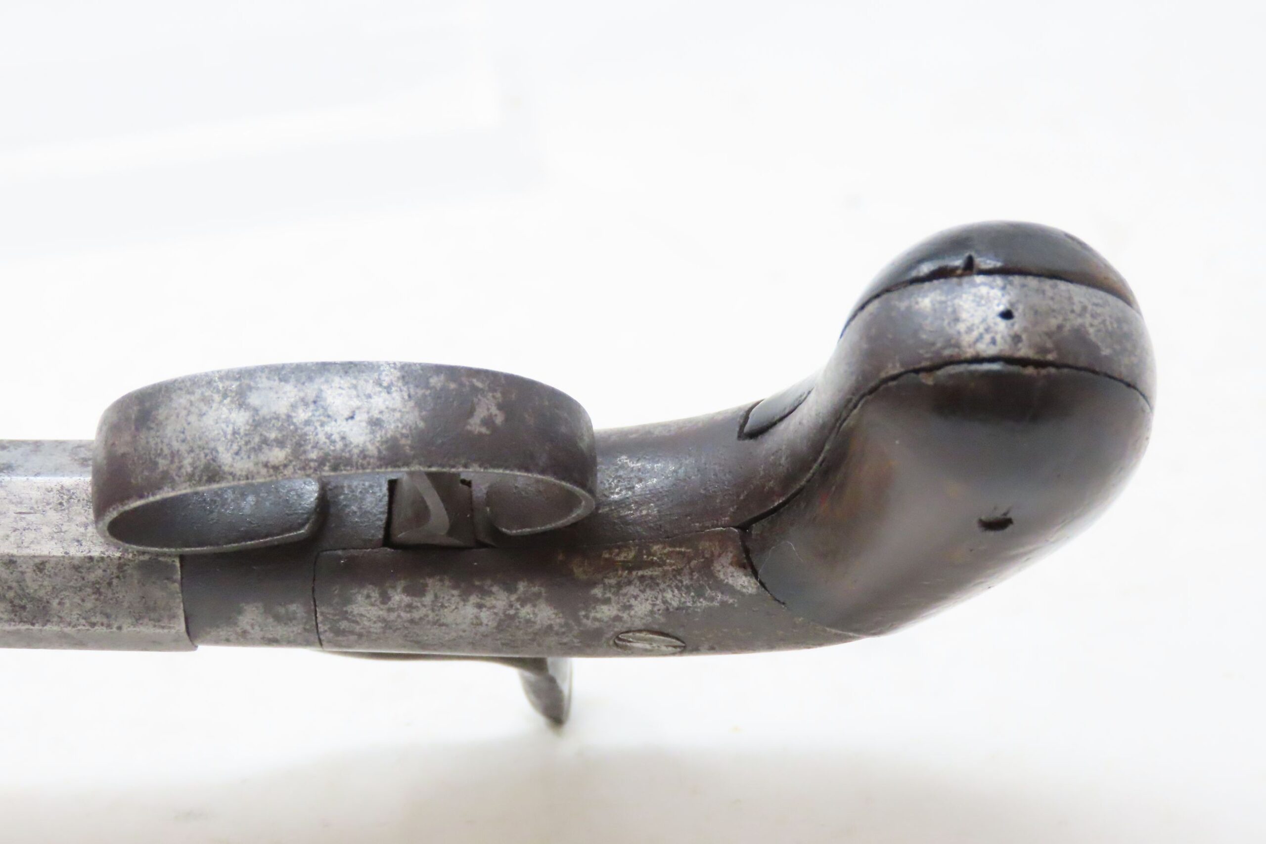 Center Hammer Percussion Pistol 8.24 C&RAntique010 | Ancestry Guns