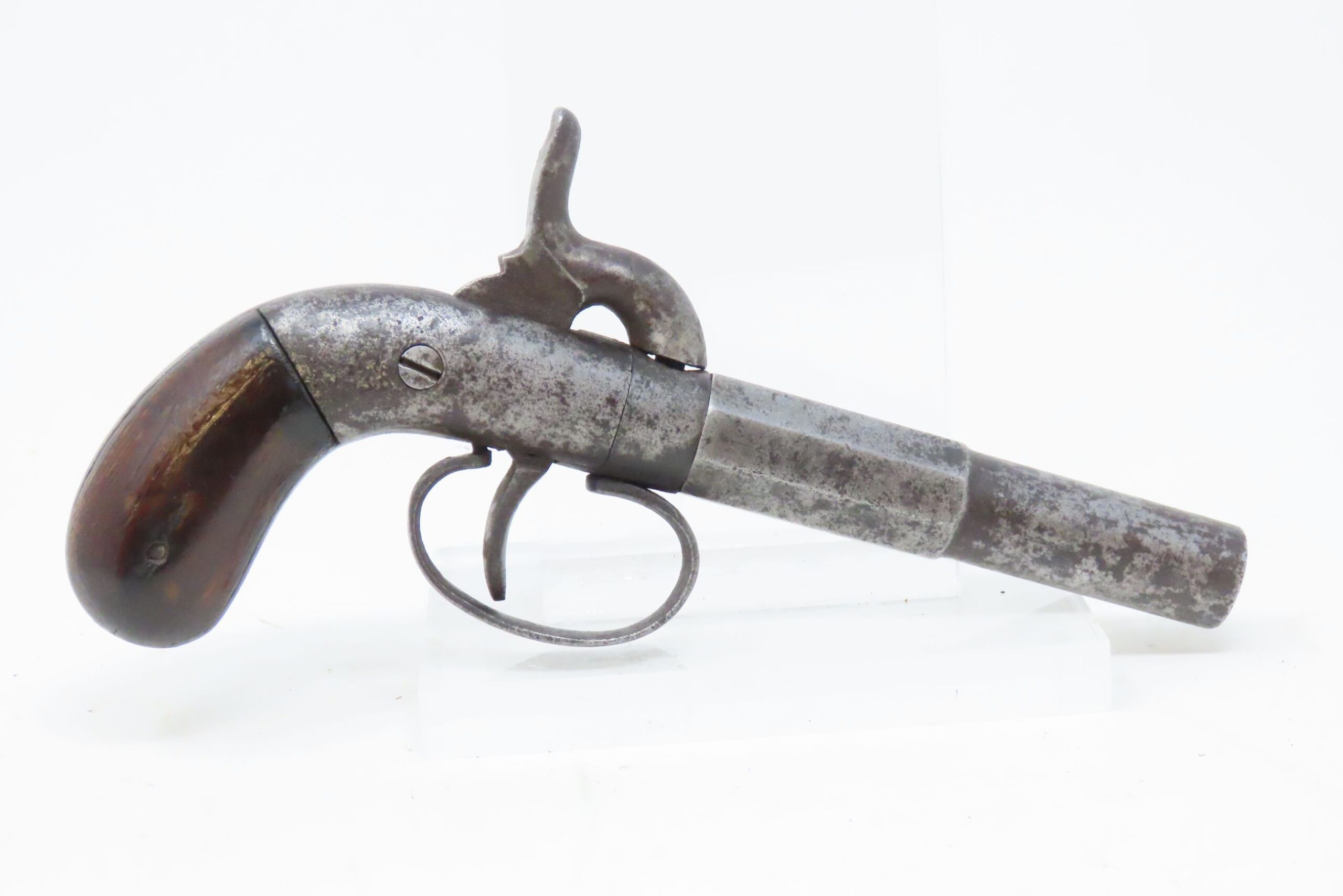 Center Hammer Percussion Pistol 8.24 C&RAntique012 | Ancestry Guns